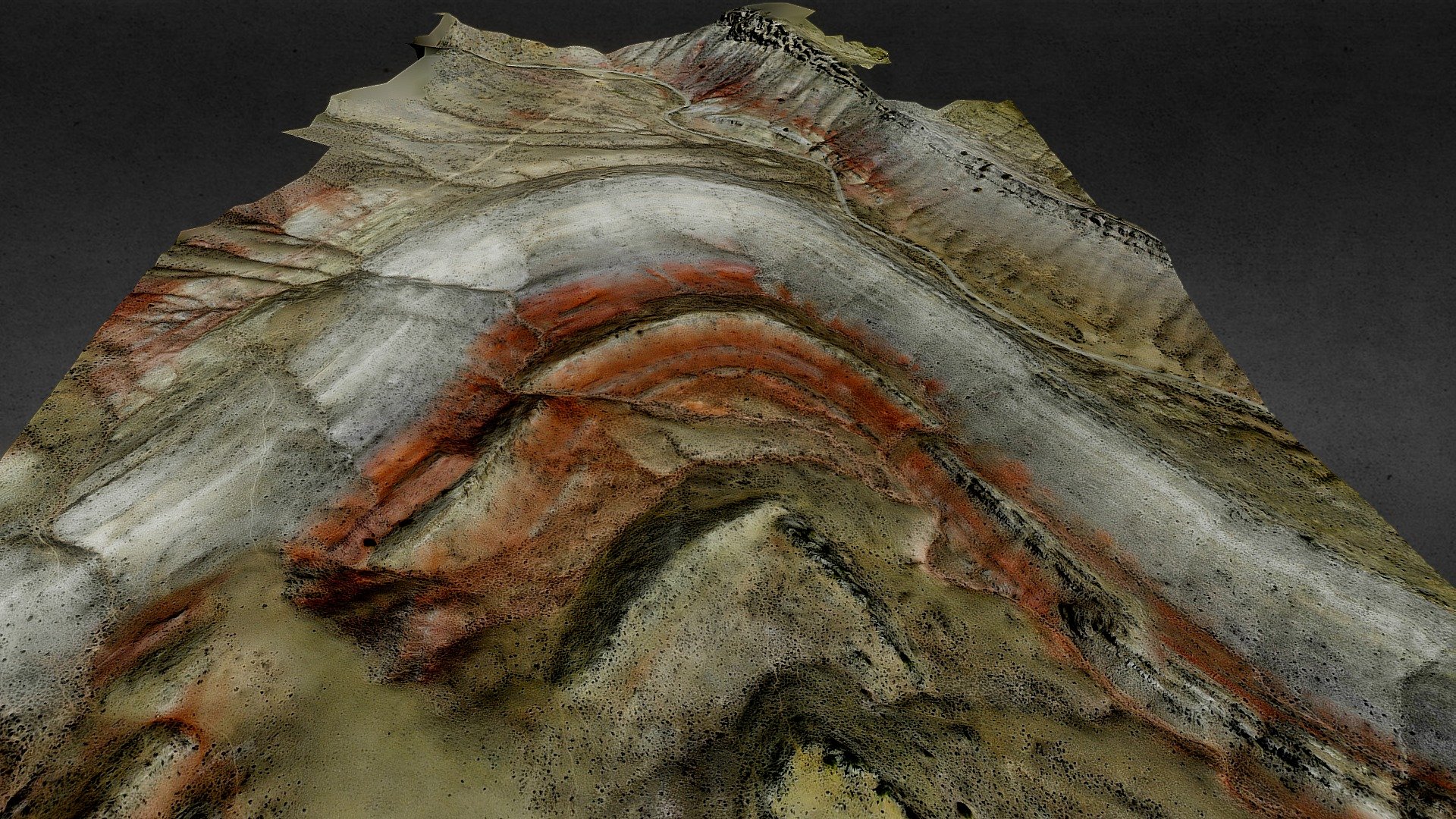 Anticline near Dillon Montana - Download Free 3D model by andersundell ...