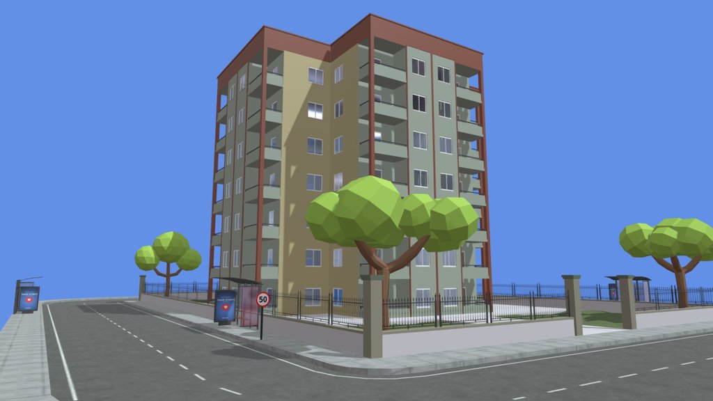 street - A 3D model collection by taenaeart - Sketchfab
