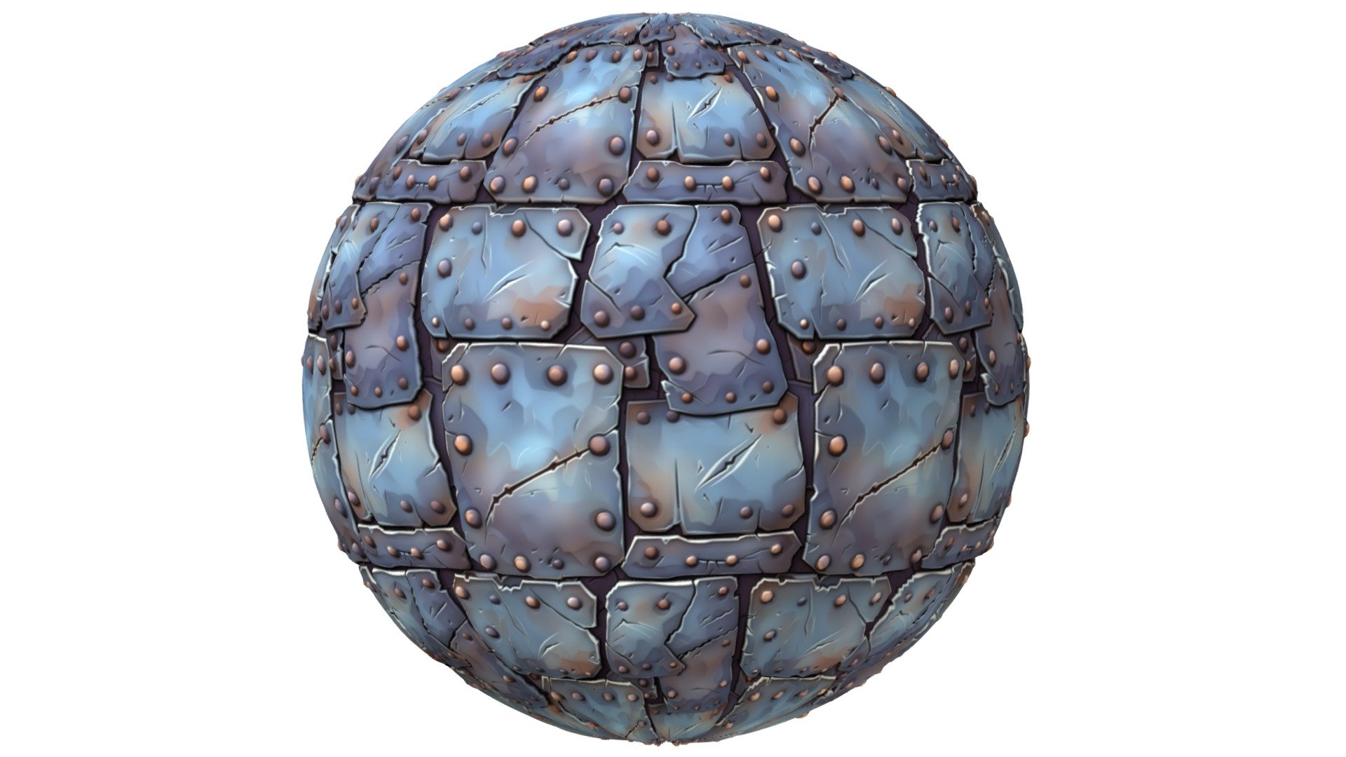 Stylized Metal Seamless Texture - Buy Royalty Free 3D model by ...