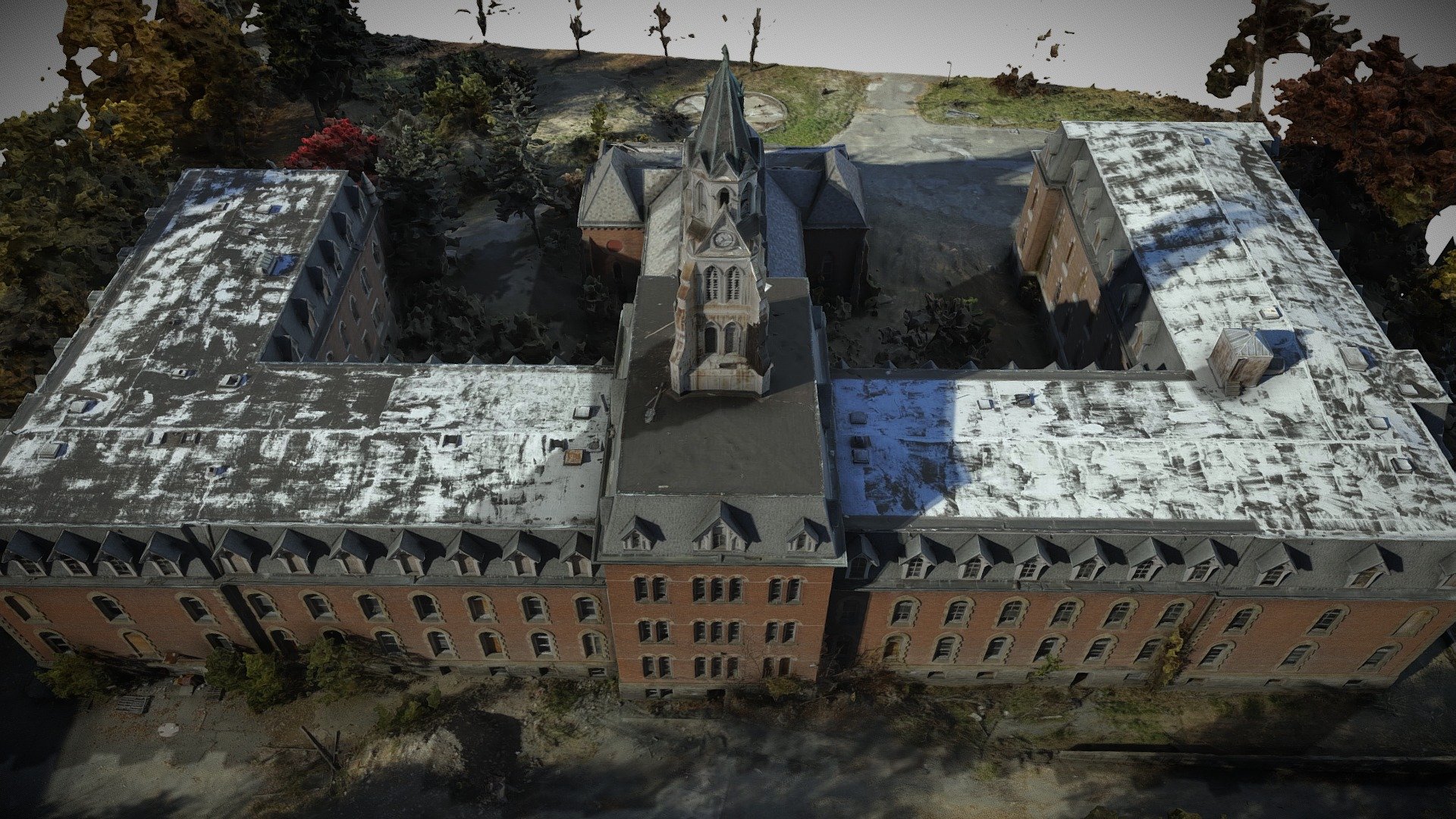 Kenwood Academy - Albany NY - Abandoned Building - 3D model by Tim ...