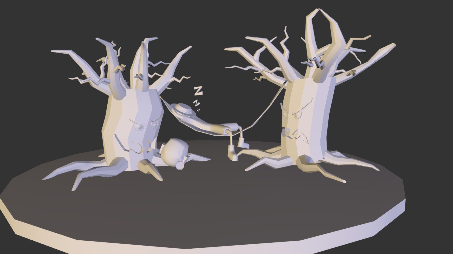 Angry Forest - 3D model by stk13 [1844bda] - Sketchfab