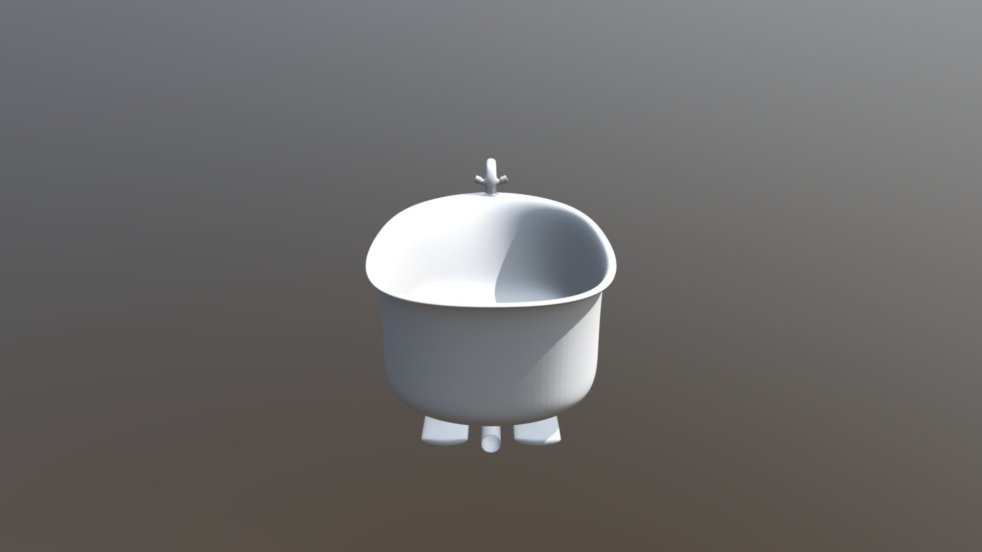 Basic Tub - Untextured - 3D model by Breaking Dawn Games ...