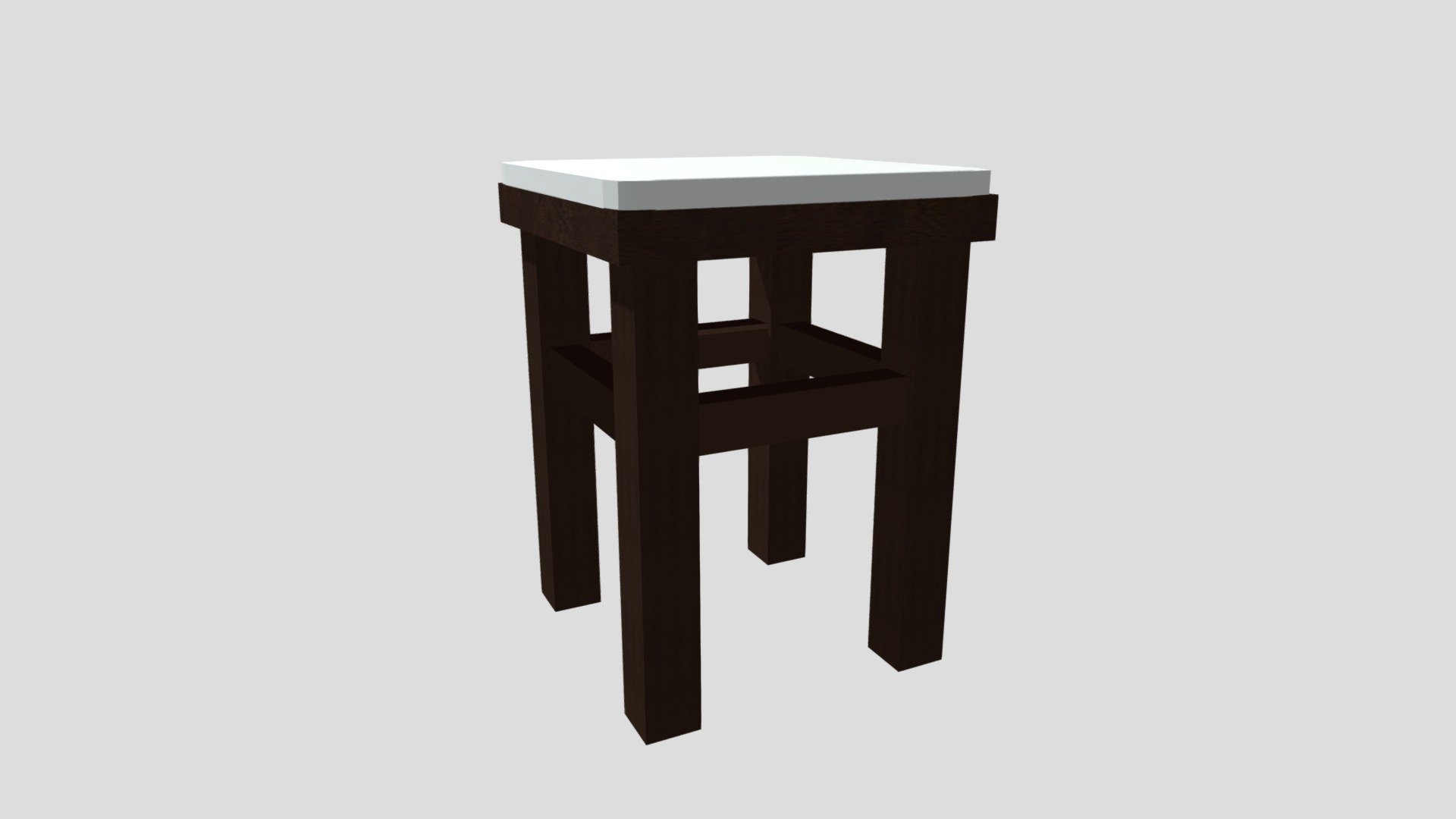 Stool - Download Free 3D model by Kroko.blend (@jaromir.ternavskiy ...