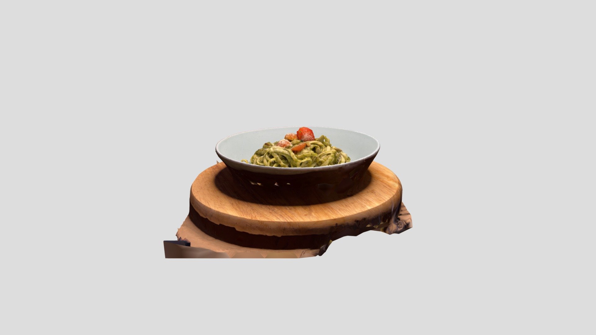 Pesto linguine - Download Free 3D model by Elev8xr [184790f] - Sketchfab