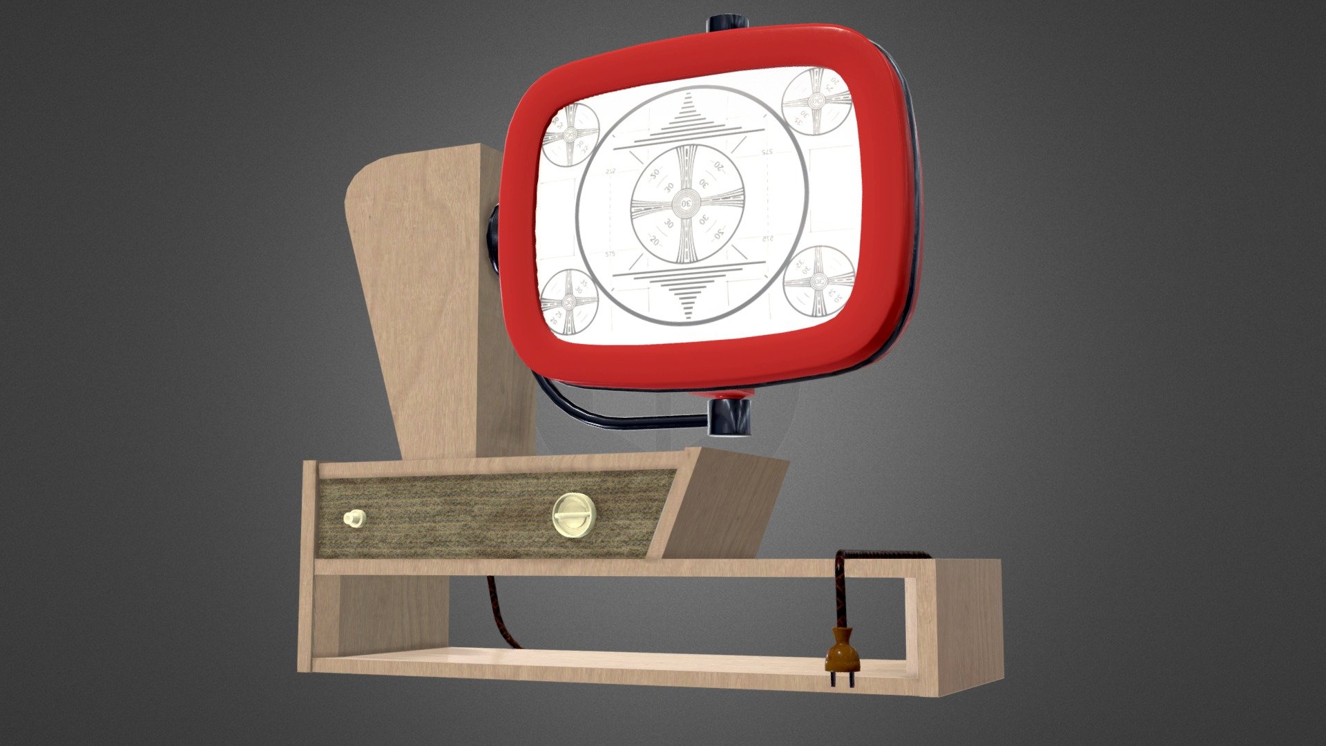 Vintage TV. Philco Predicta Chalet - Download Free 3D model by ...