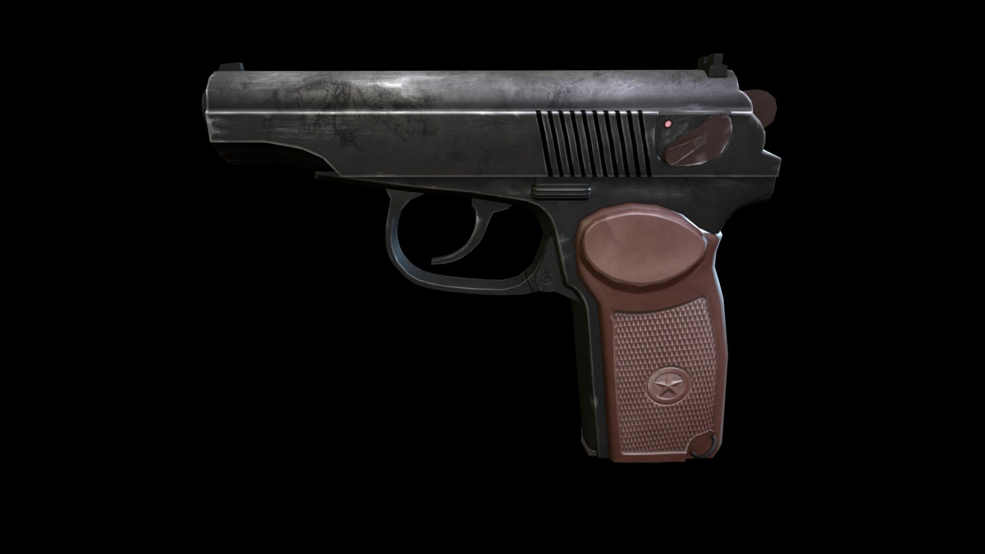Makarov pistol (PM) - 3D model by goryhater [1848c7a] - Sketchfab