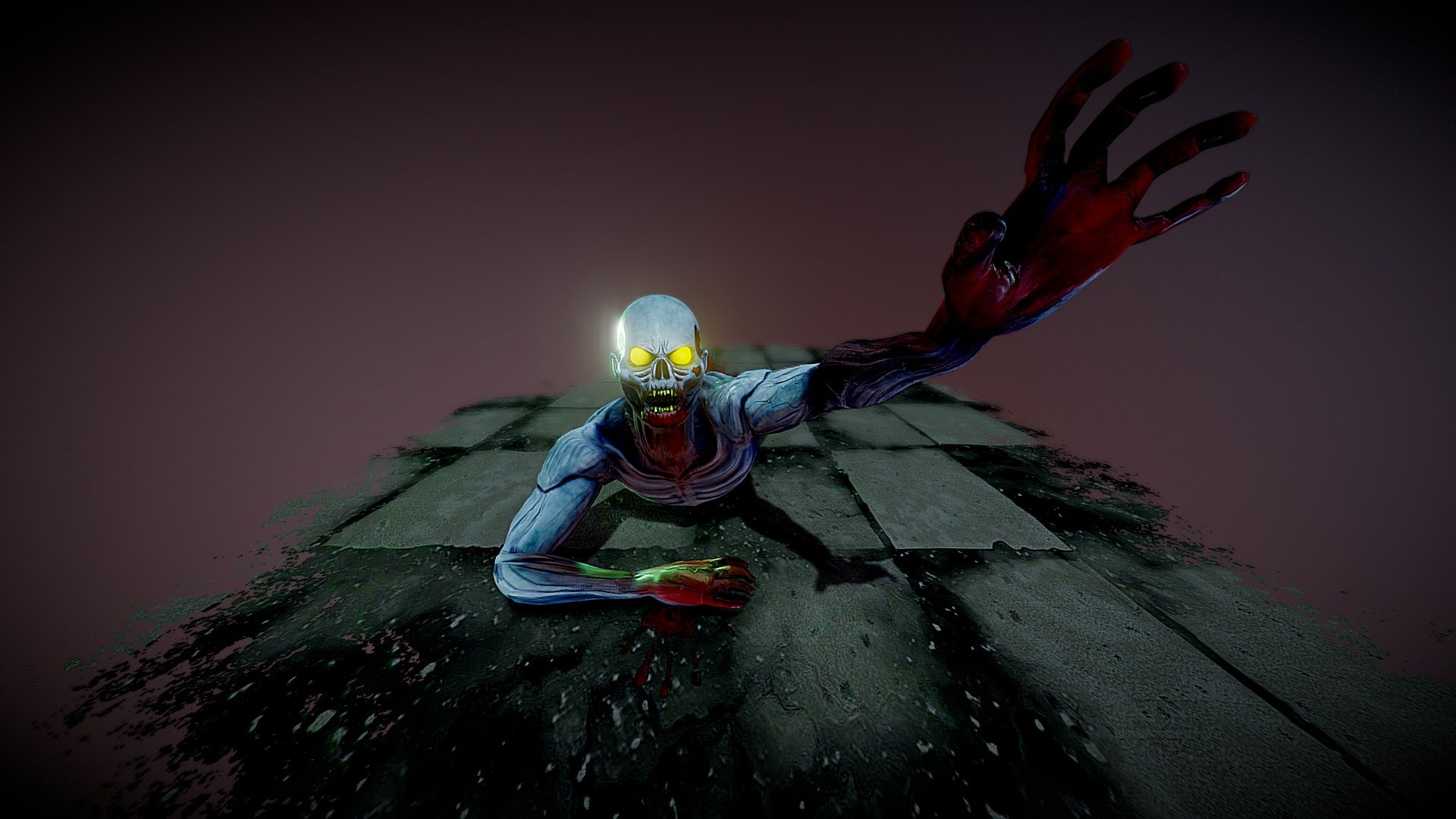 Zombie - Buy Royalty Free 3D model by rvh [1849569] - Sketchfab Store