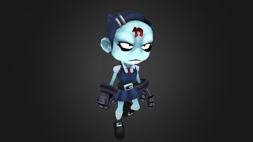 Nina Cortex - 3D model by Arky Sparky (@sparkyfoxcat) [1849e9e] - Sketchfab