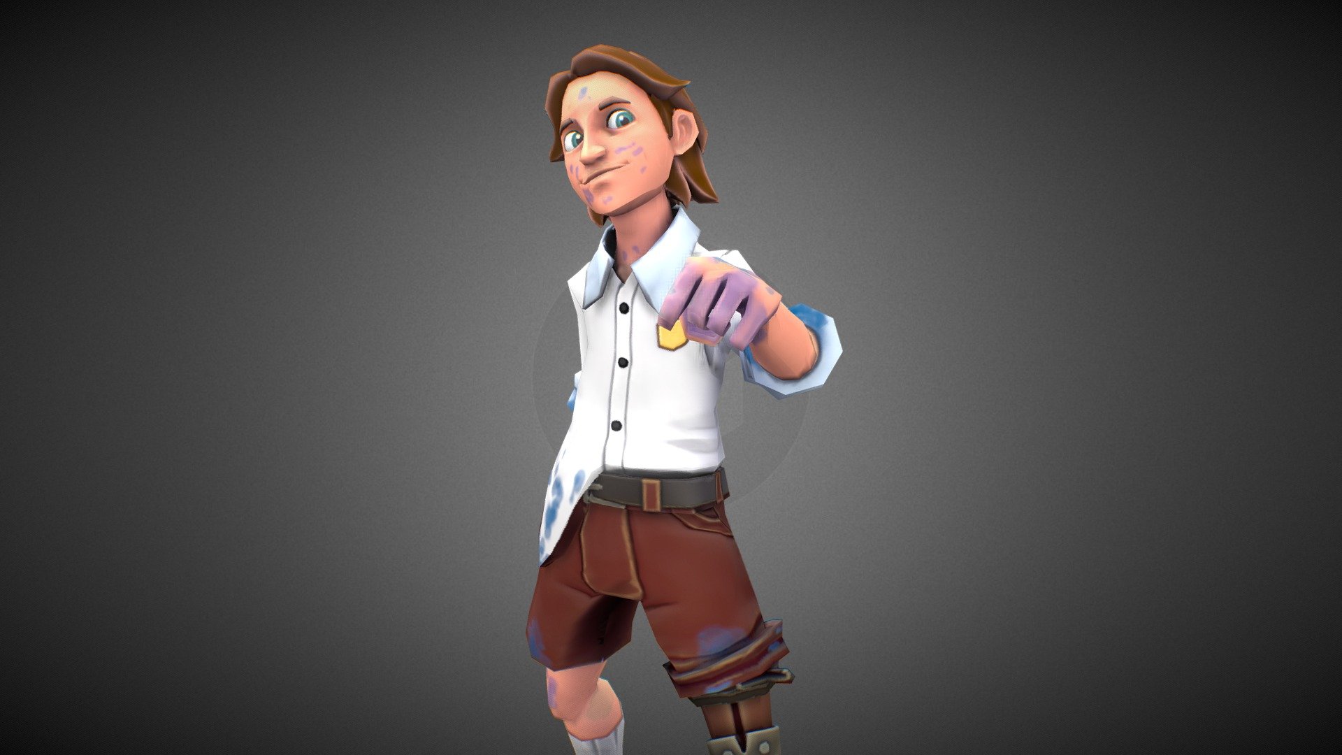HORROR BRAWL - William Basic Skin - 3D model by JuanluGC [184abcb] - Sketchfab