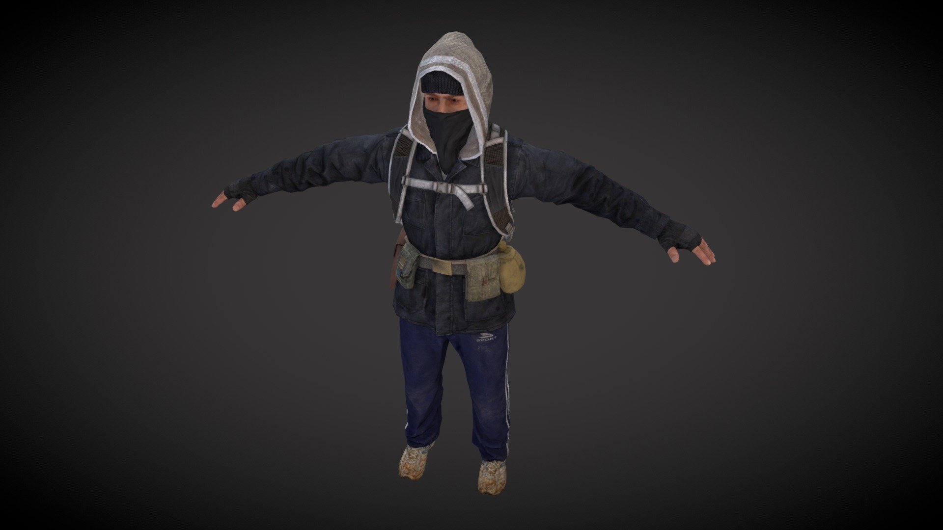 Bandit from STALKER - 3D model by 3dmodelsst [184cc07] - Sketchfab