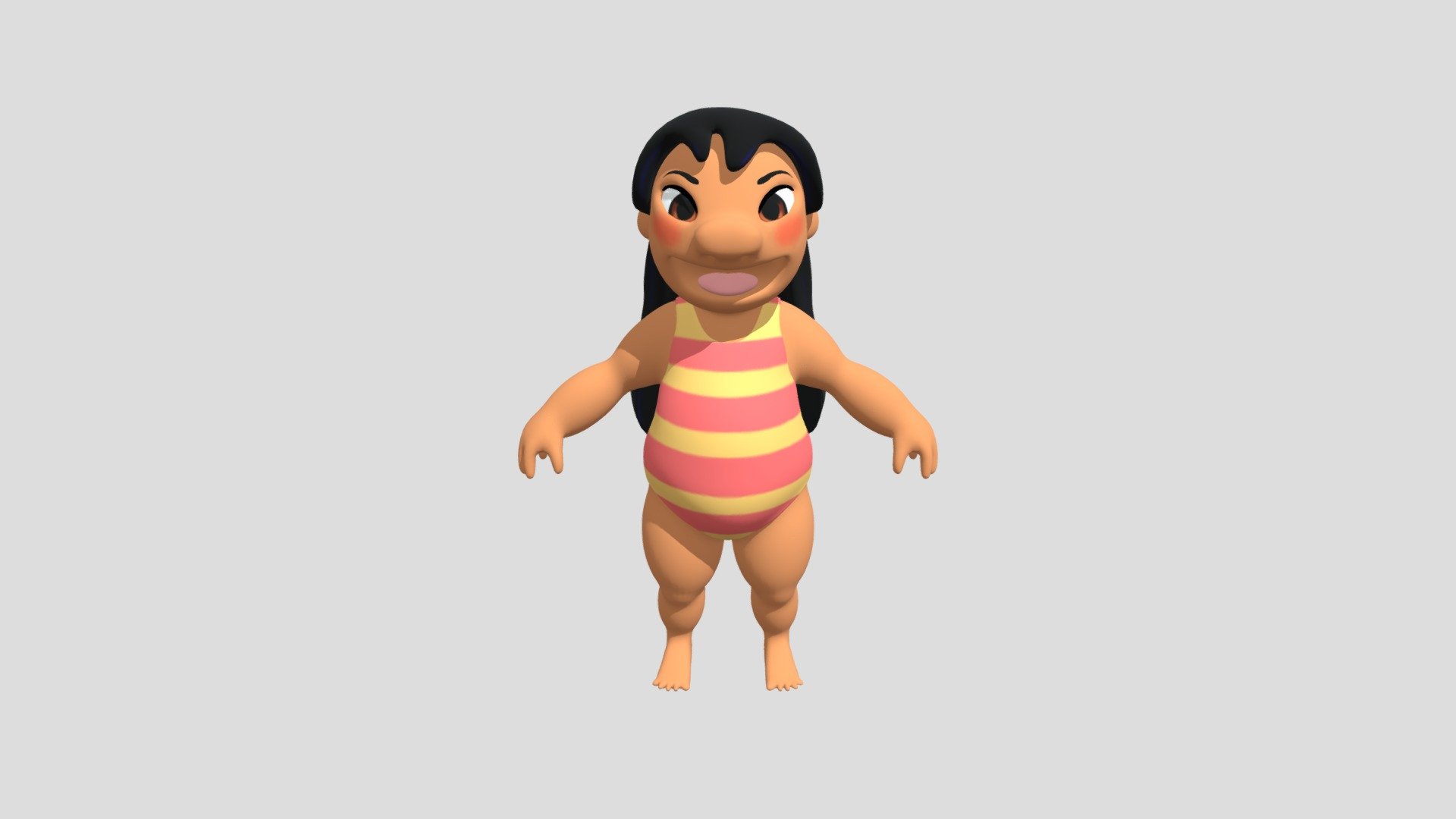 Lilo - 3D model by MarineVD [1850715] - Sketchfab