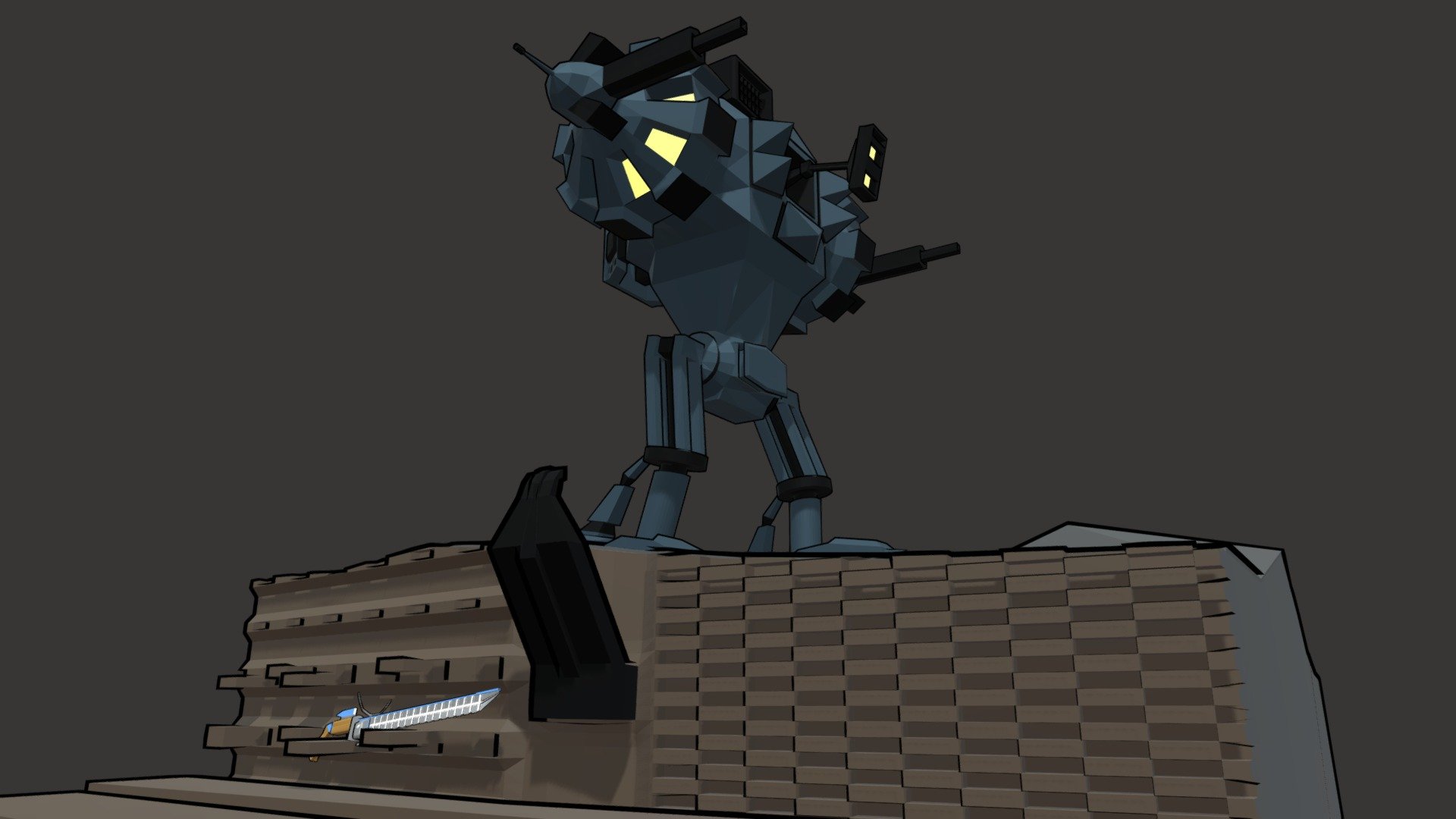 The Trench Walkers - 3D model by Santeri Jauhiainen (@santeridahlia ...