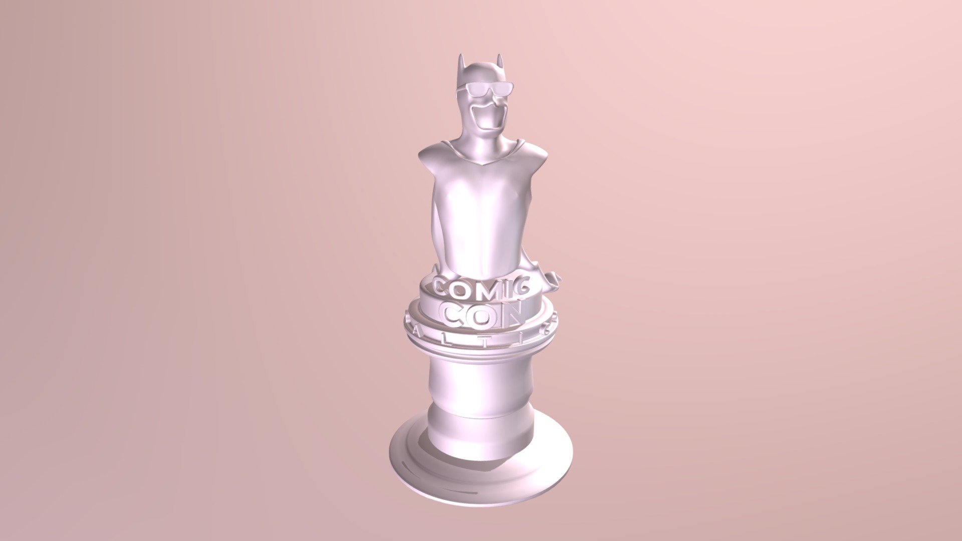 ComicCon Baltics trophy - 3D model by Cerkonzo [1852045] - Sketchfab