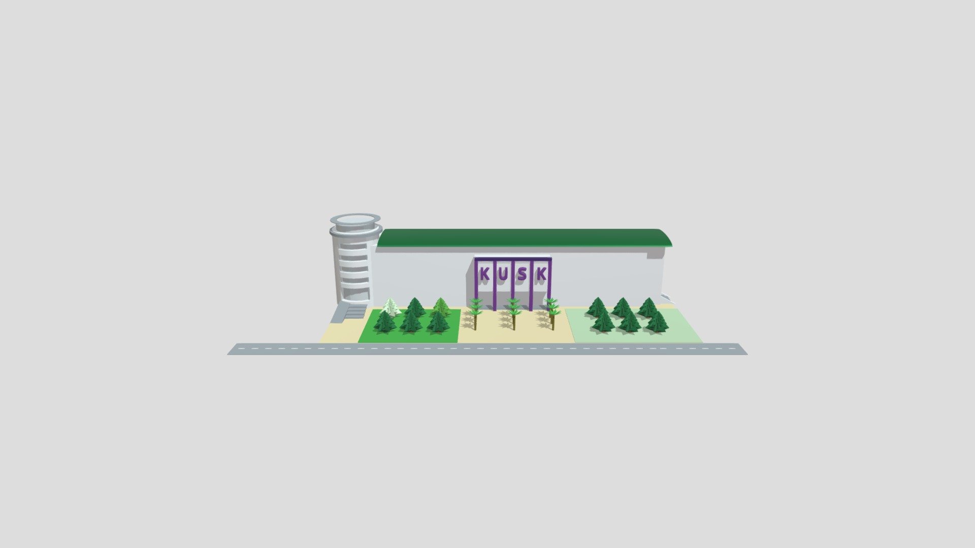 KUSK Building - Download Free 3D model by kodchaporn1989 [1852ceb ...