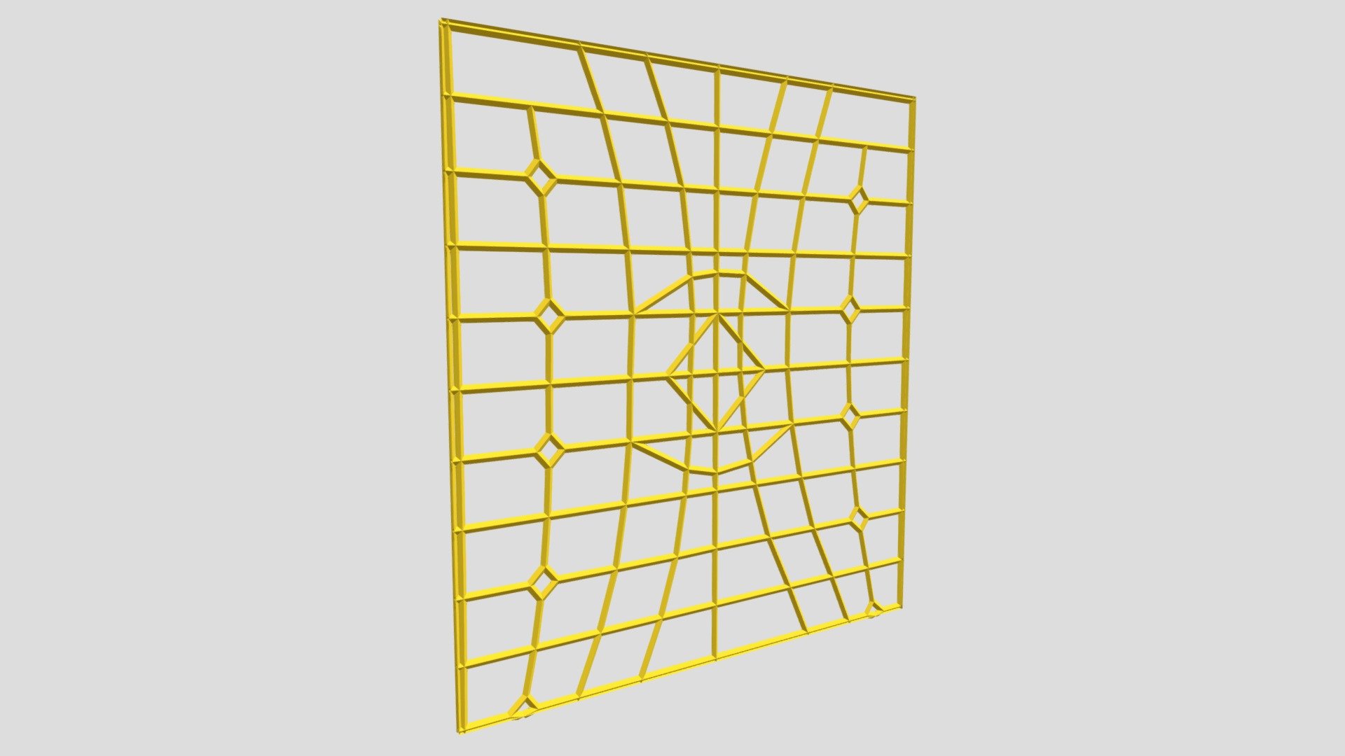 GOLD FENCE - Download Free 3D model by 3d_NBL [1854317] - Sketchfab