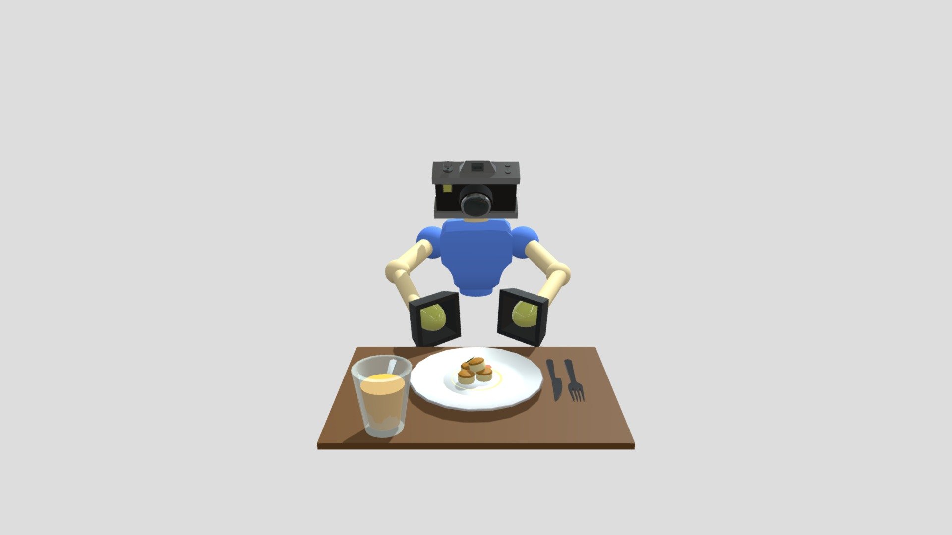 Camera Eats First by Sarah Conner - Download Free 3D model by sungies ...