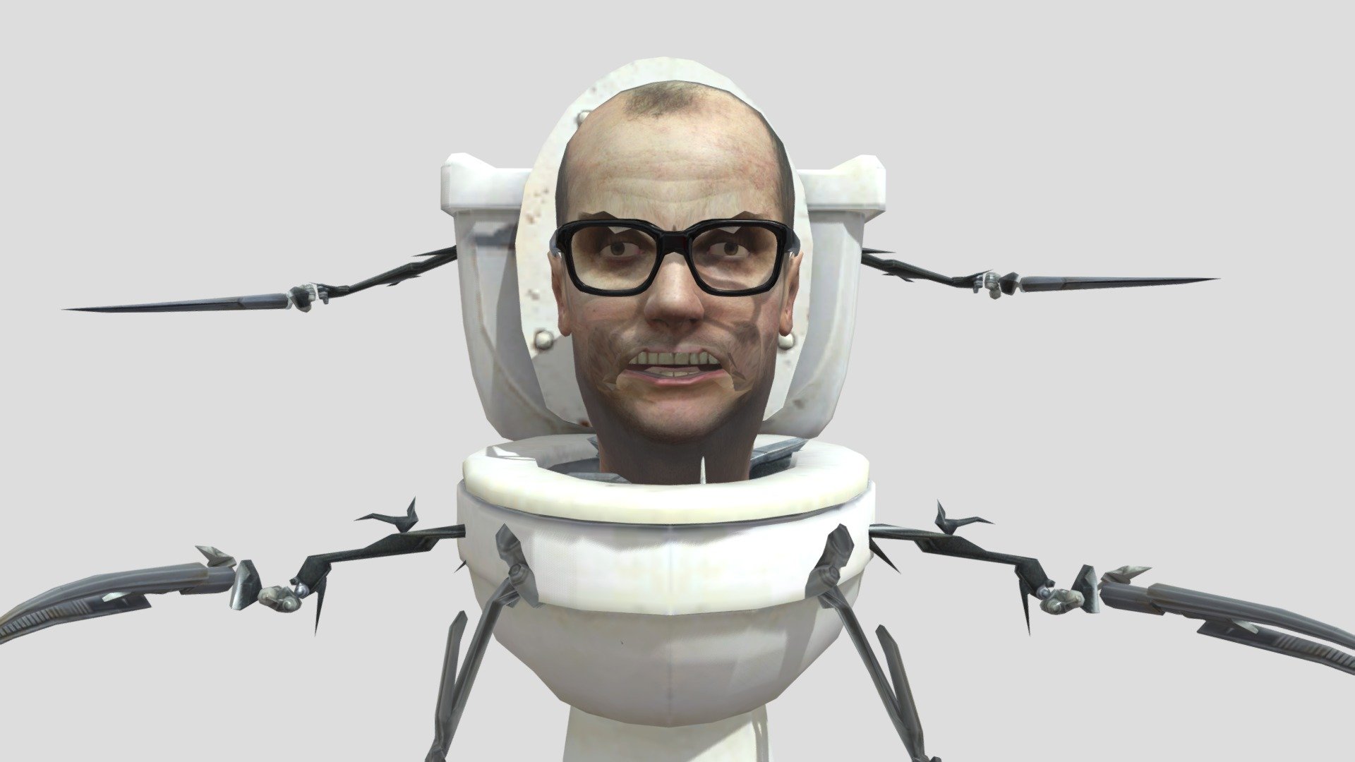 Normal Scientist Toliet V1 - 3D model by BroThinksHesInTheNBA ...