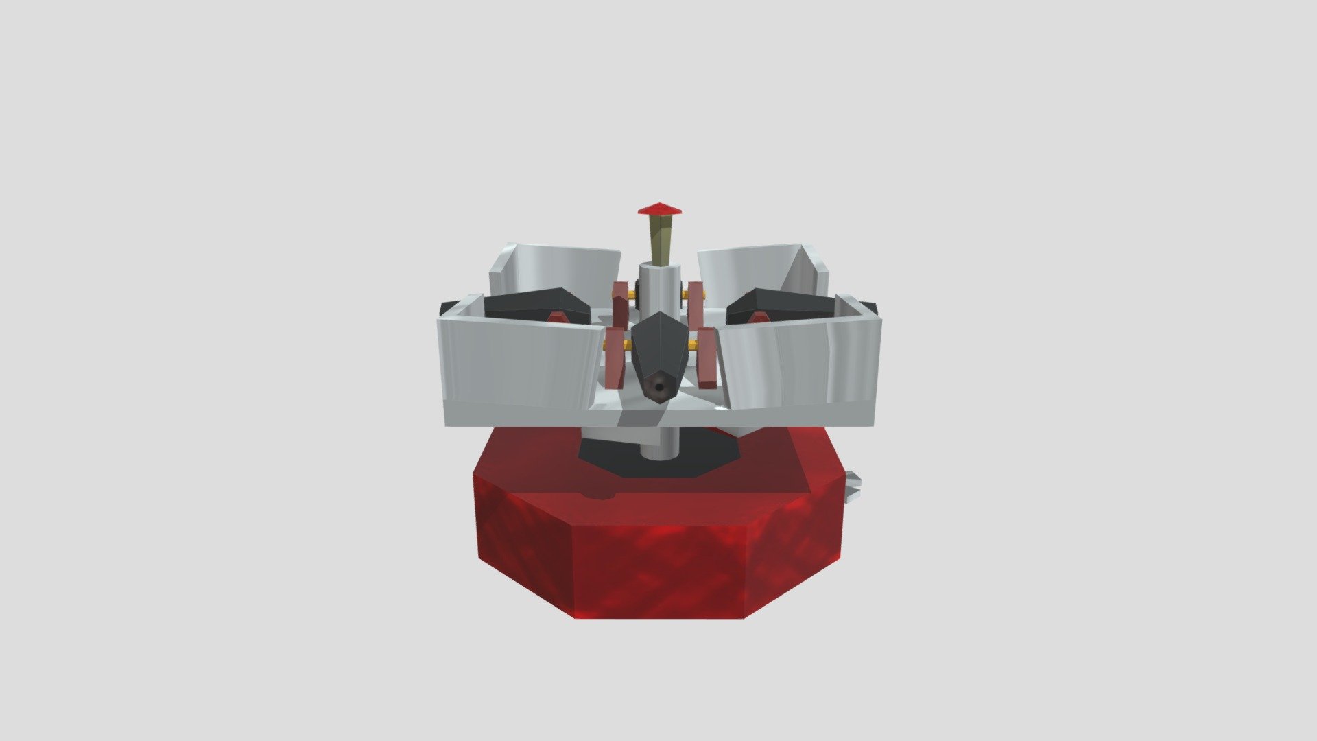 Cannon Tower Level 2 - Download Free 3D model by Andre B. L. Vieira ...