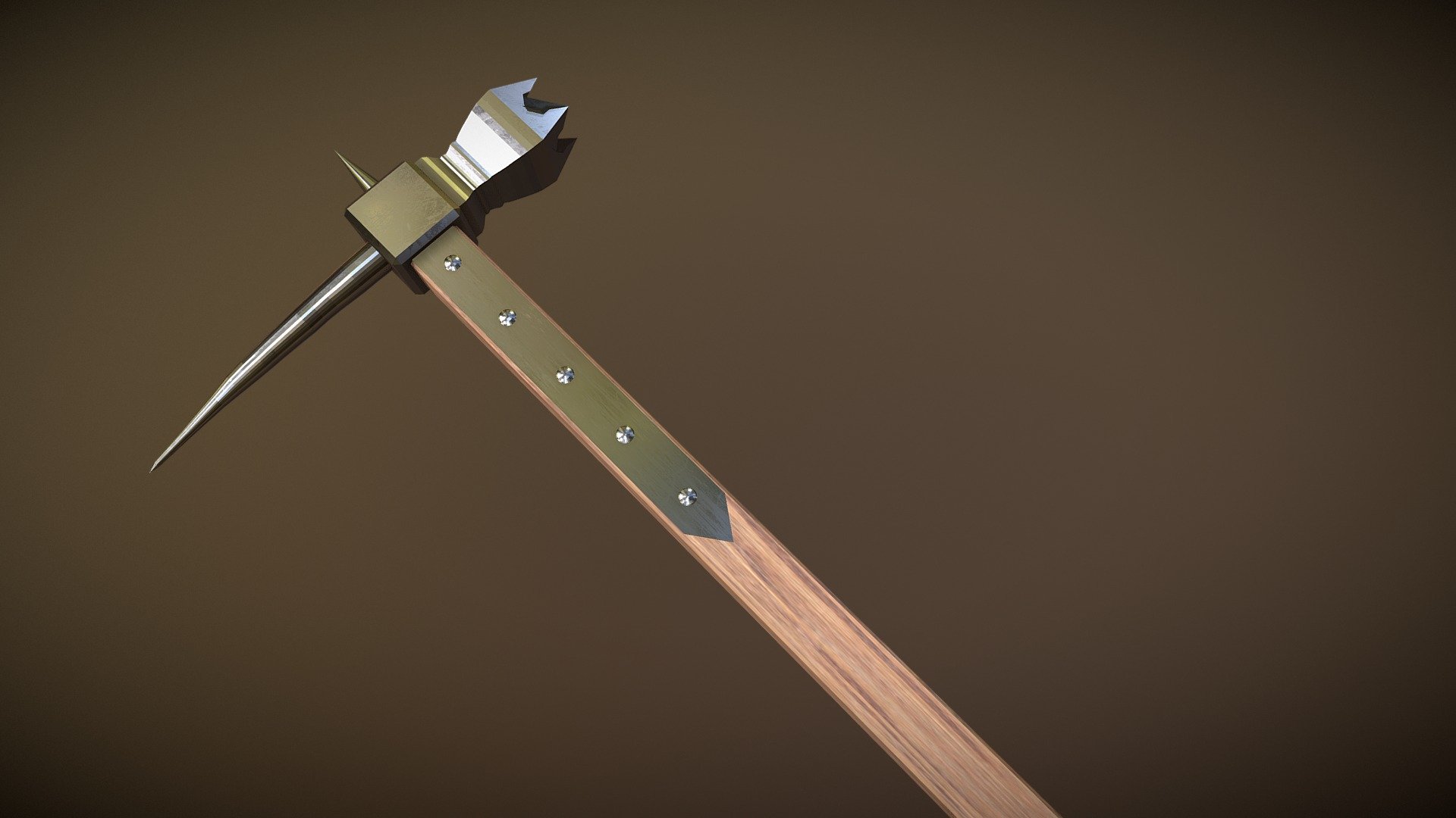 One-Handed Warhammer - 3D model by branko.svrkota [1855ac3] - Sketchfab