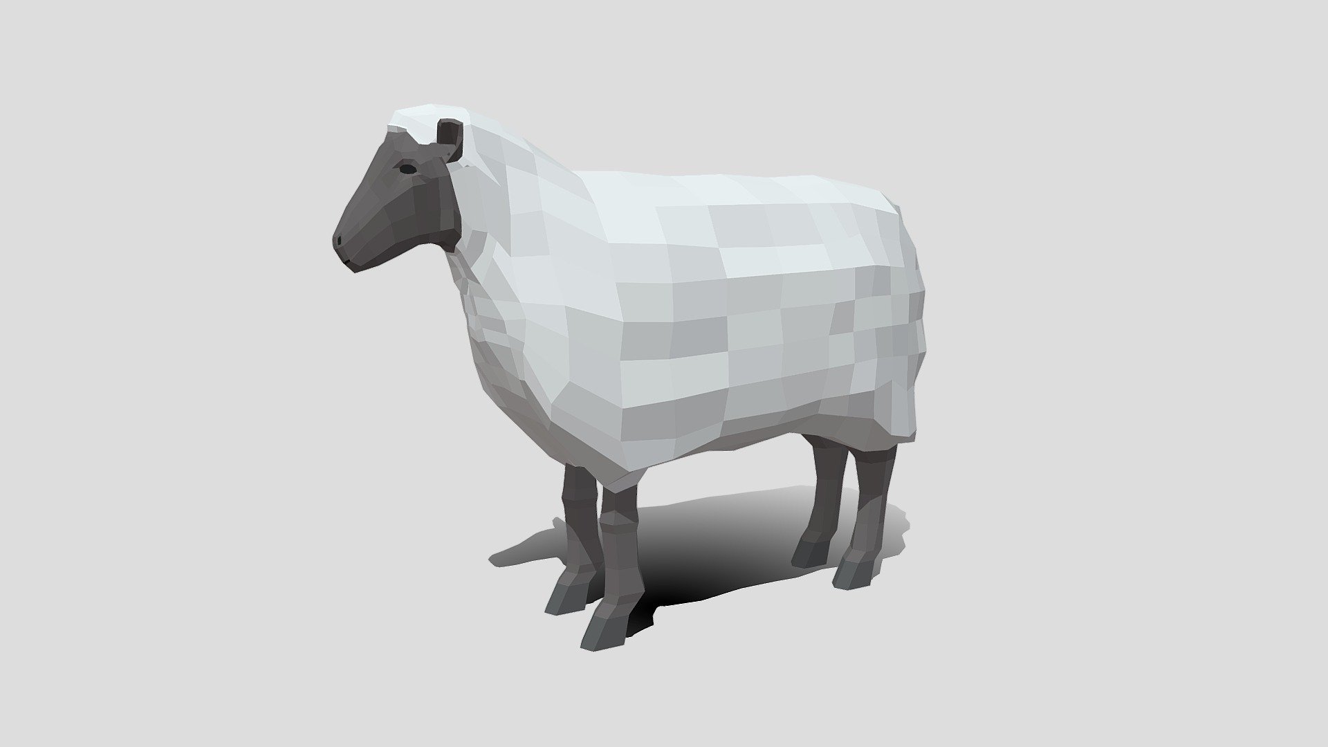 Low Poly Cartoon Sheep - Buy Royalty Free 3D model by chroma3d ...
