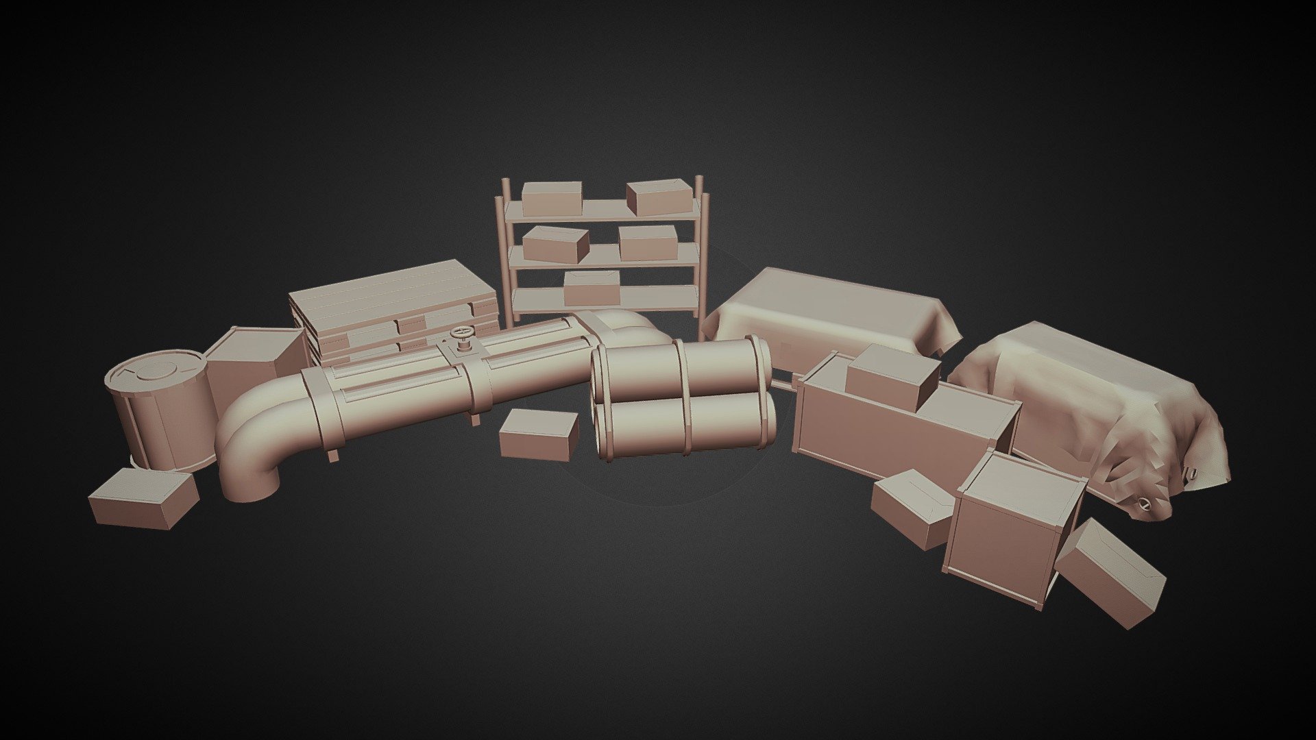 Storage Room - Download Free 3D model by Robin (@529193) [185810e ...