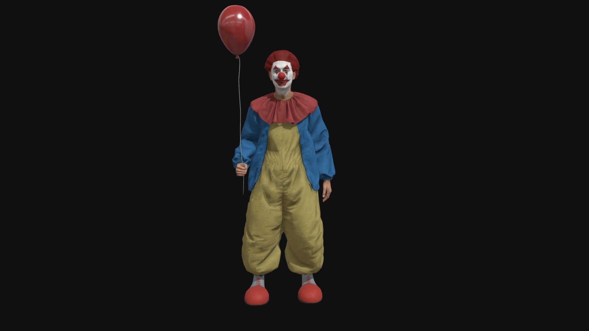 Clown - Buy Royalty Free 3D model by lidiom4ri4 [185841f] - Sketchfab Store