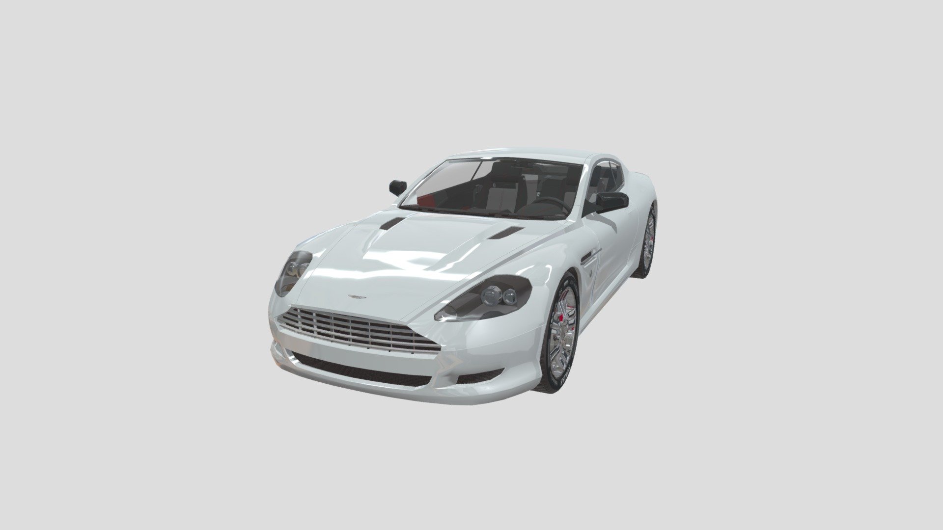 Aston_Martin_DB9 - 3D model by masoomalis341 [1858461] - Sketchfab