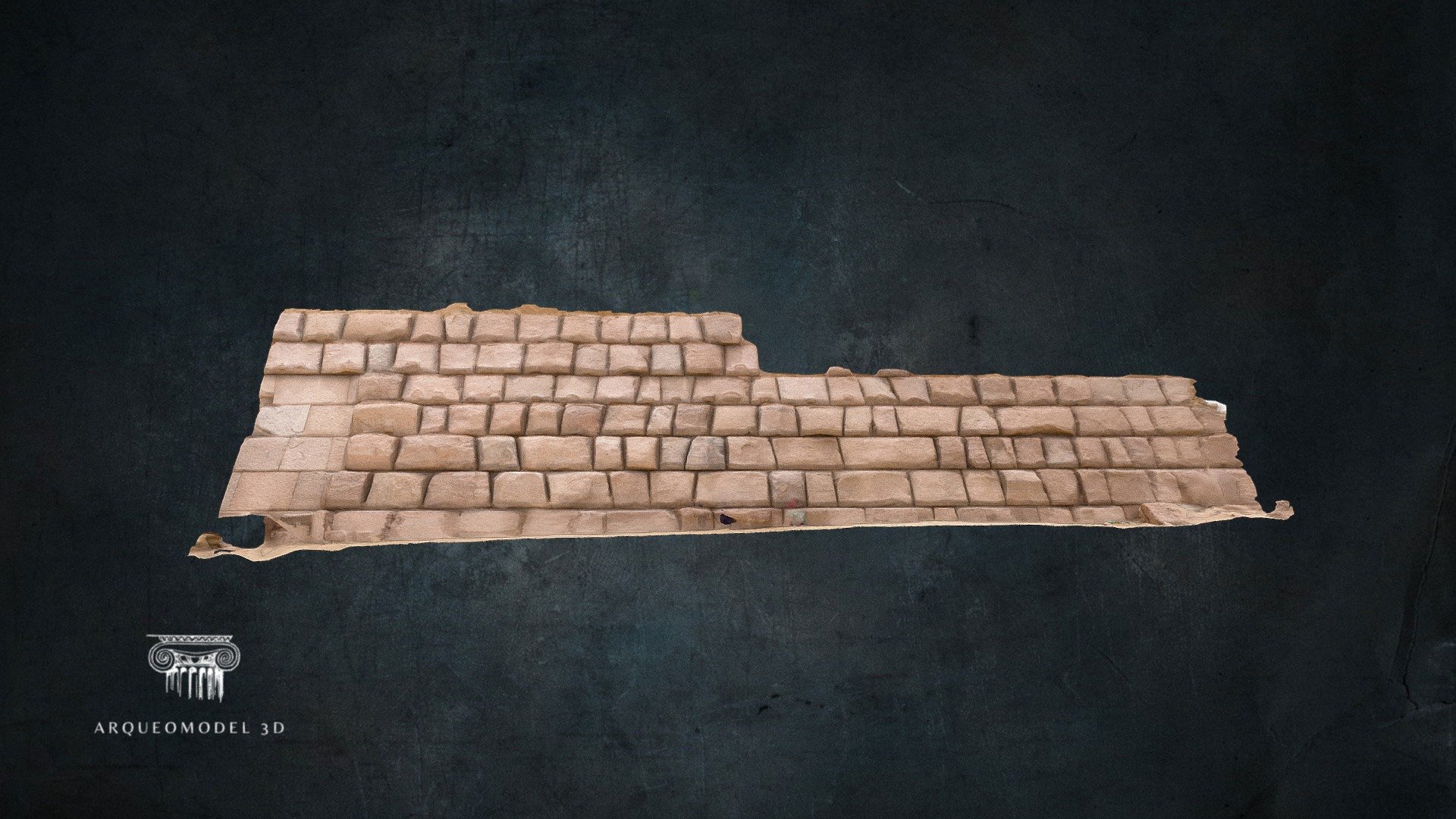 Menkaure Pyramid Stone details | EGYPT - Download Free 3D model by ...