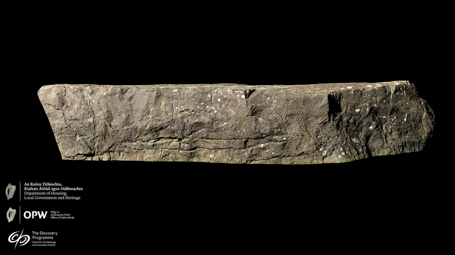 Kerbstone 93, Newgrange (Photo Texture) - 3D model by The Discovery Programme ...