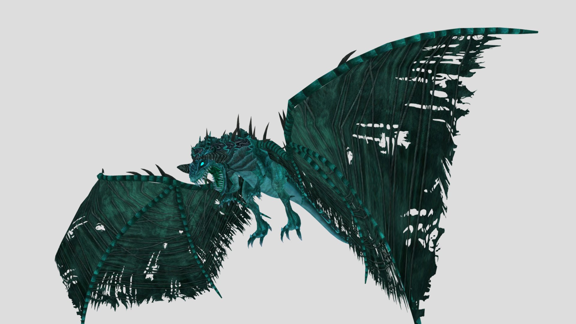 Jack of Blades Dragon - Blue - Fable - Download Free 3D model by ...