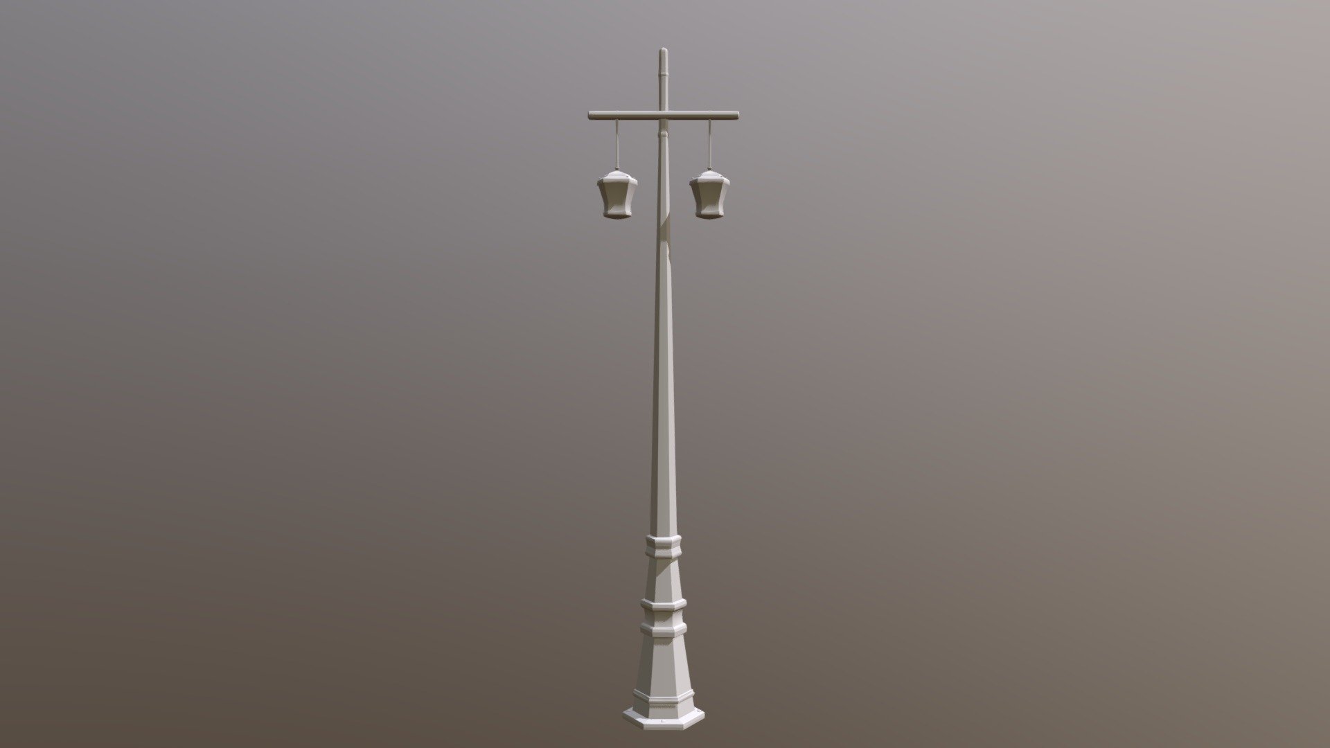 Lamp Post - 3D model by Lundy Lawrence (@lundylawrence) [185dd69 ...