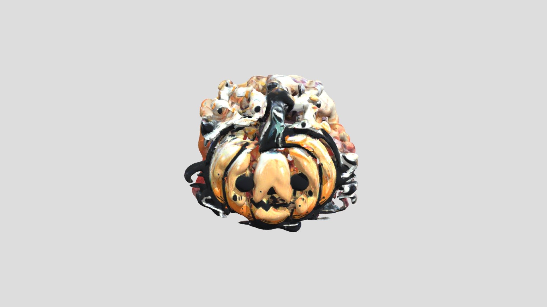 Halloween Pumpkin - 3D model by AndroidVegeta [185e4b8] - Sketchfab
