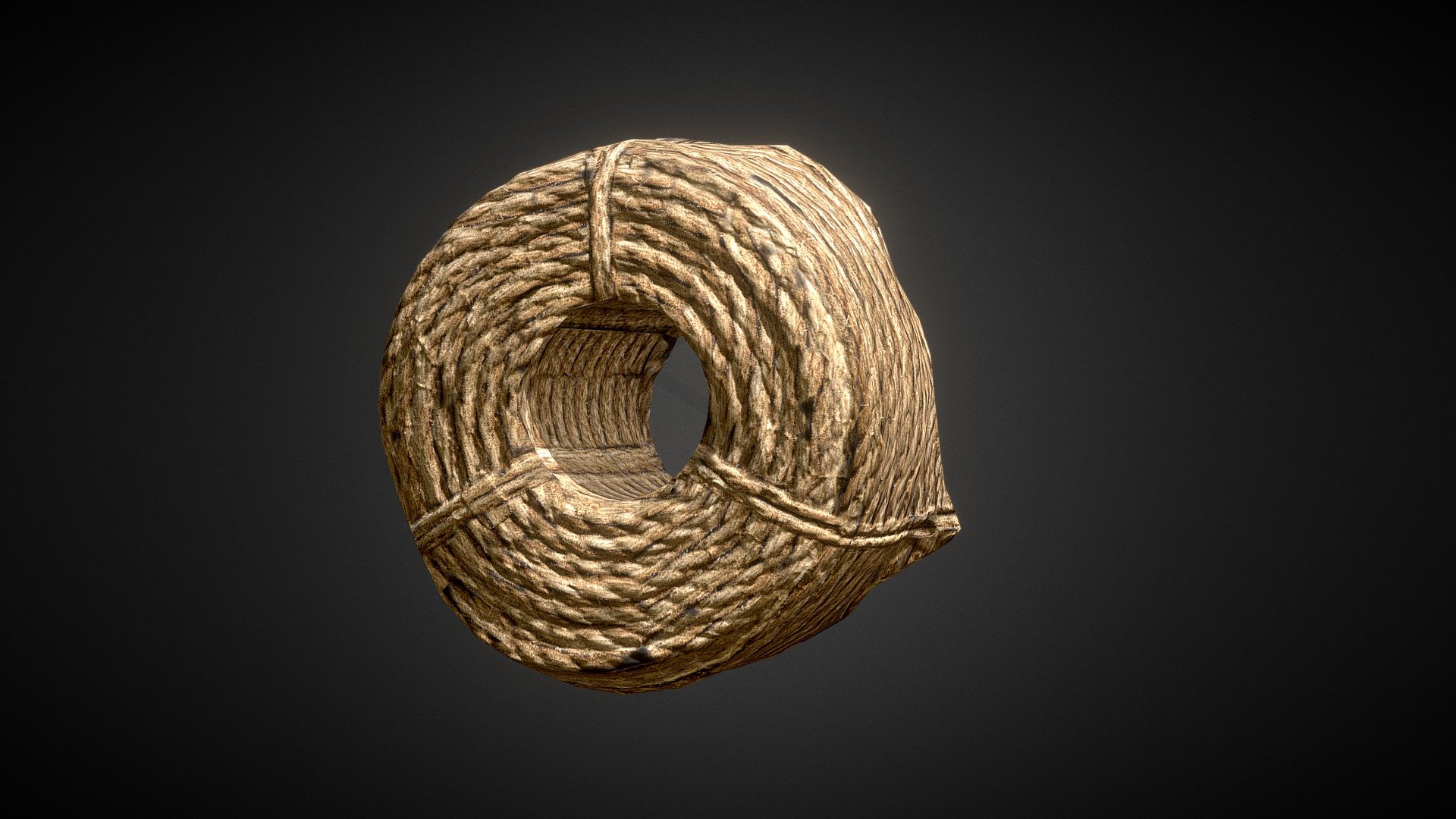 fishing_rope_game_ready - Download Free 3D model by procyonlotor ...
