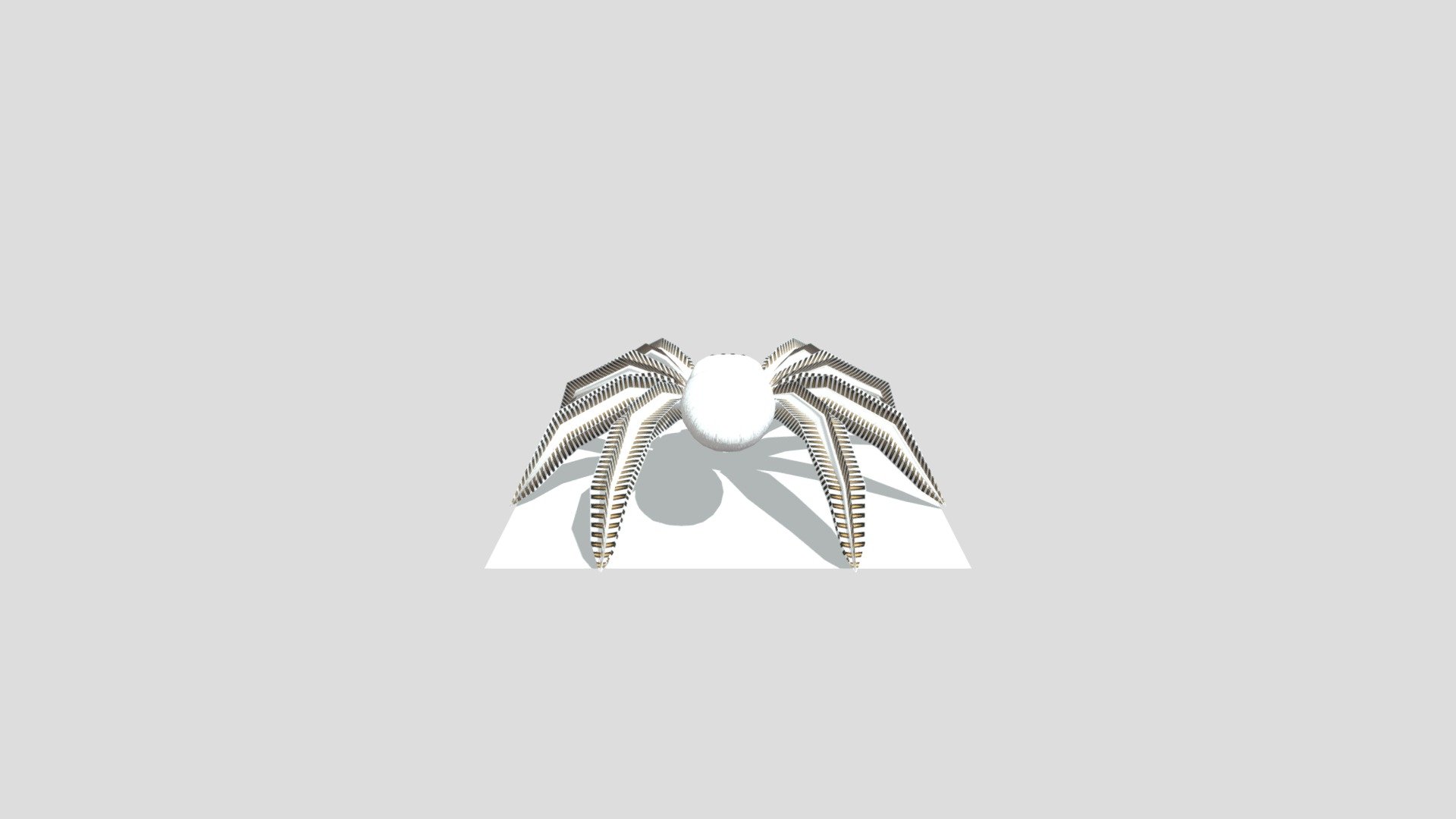 Low - Poly Spider - 3D model by ddwfly [1860bd4] - Sketchfab