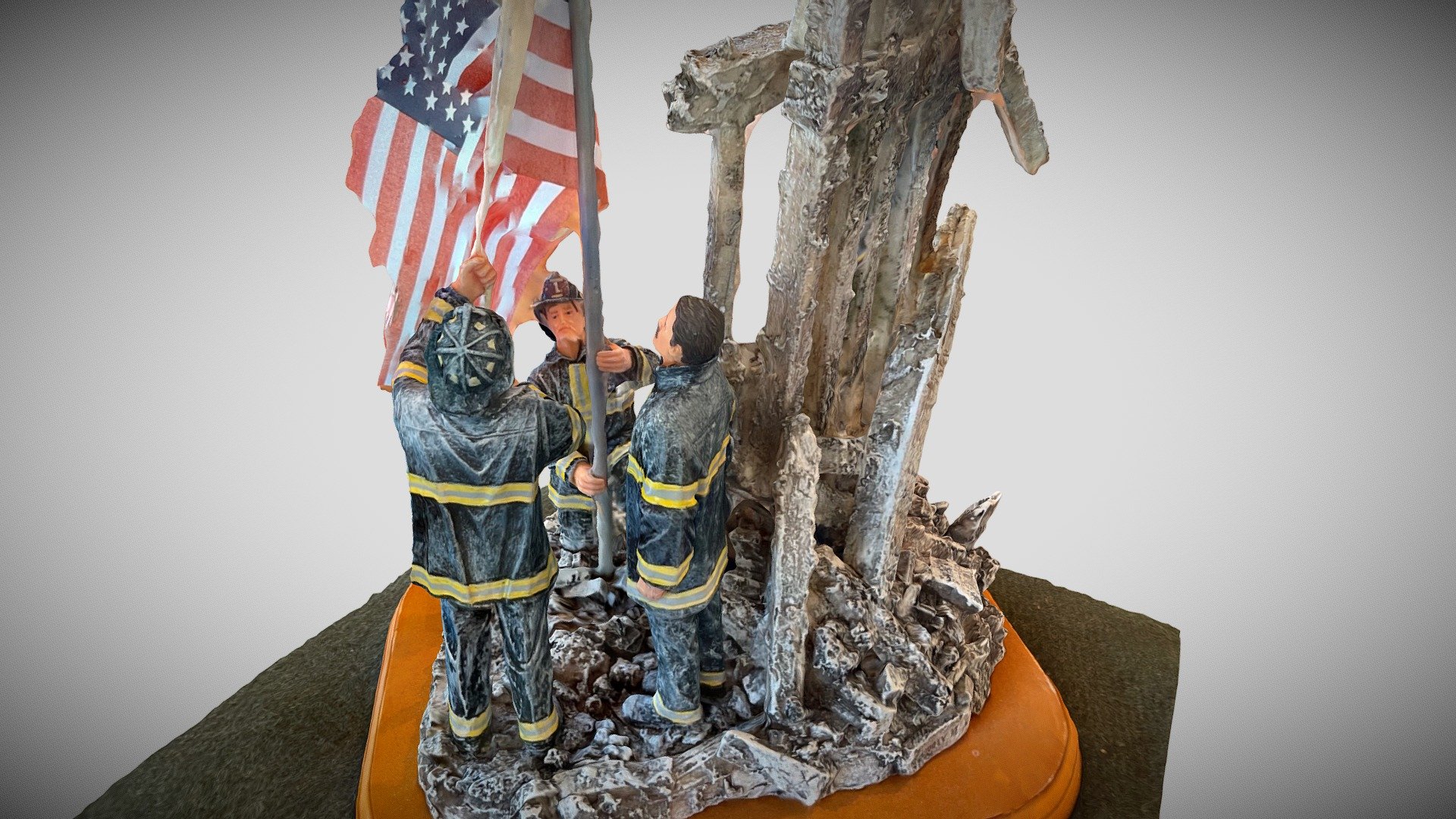 9/11 memorial Orlando museum - Download Free 3D model by Alex Tench ...