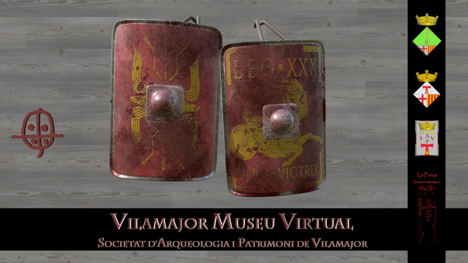 Escuts romans (Substance painter) - 3D model by Vilamajor Museu Virtual ...
