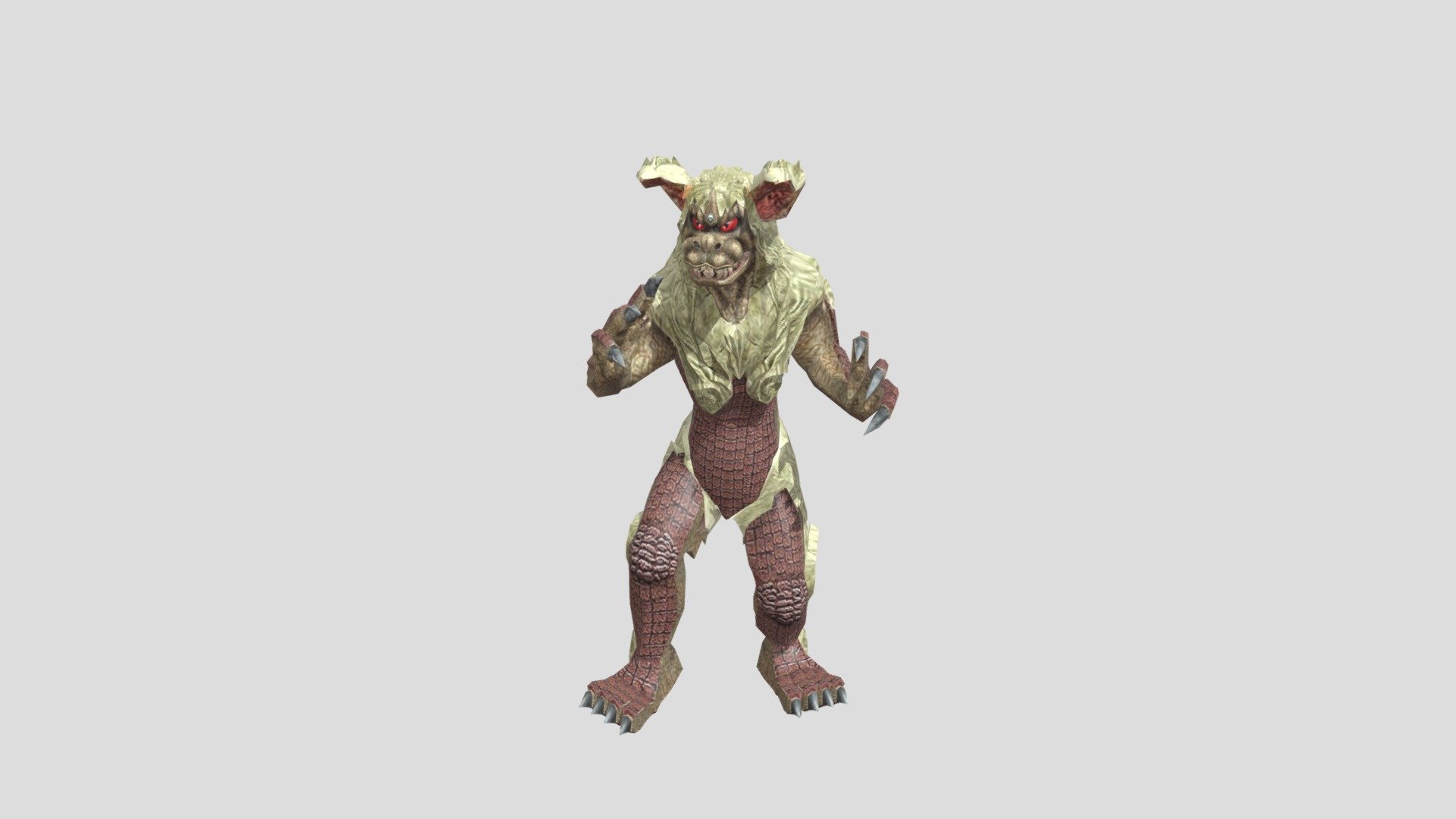 Unleashed King Cesar - Download Free 3D model by Modbuff (@CGreature ...
