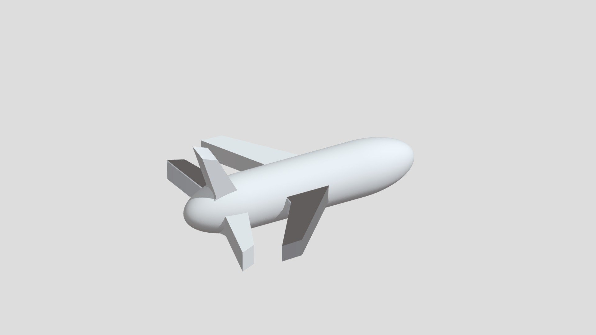 Simple Airplane - Download Free 3D model by reduxdev [1866a88] - Sketchfab
