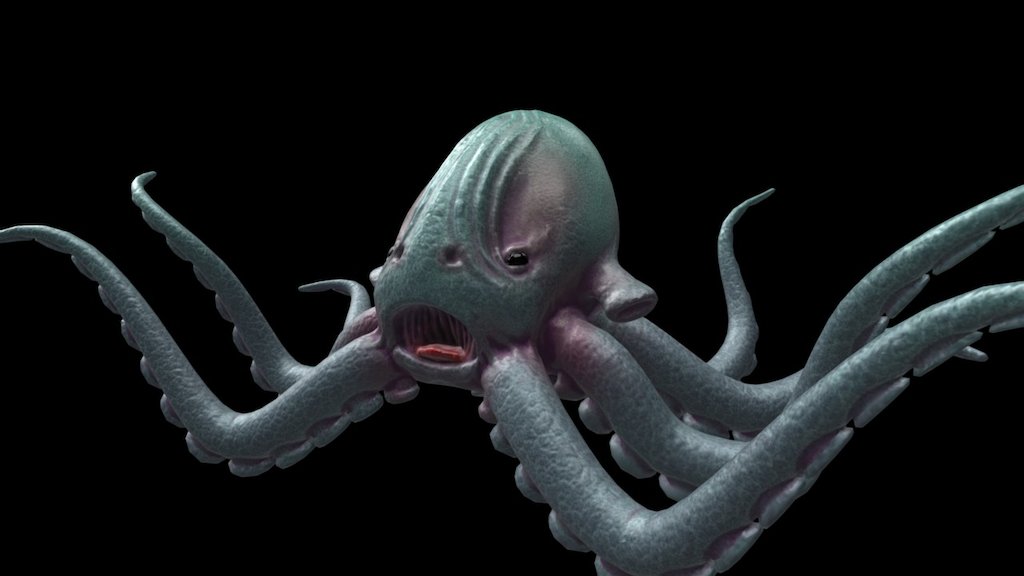 Sea Creature - 3D model by sophie [186784e] - Sketchfab