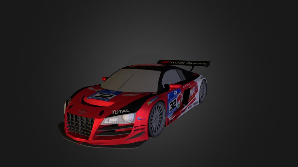 Audi R8 Lms - Download Free 3D model by Todor Malakchiev ...