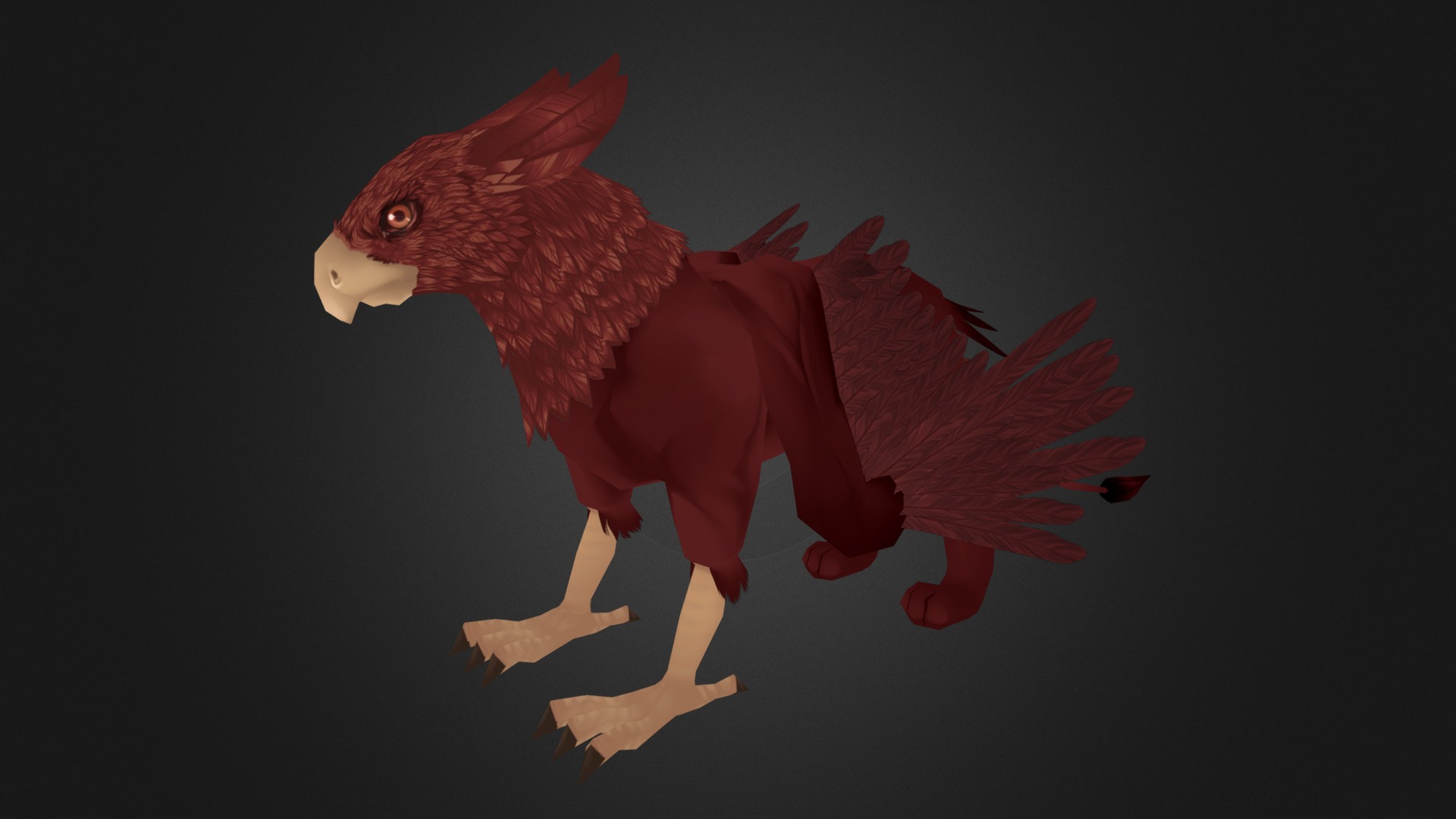 Griffin (Animated) - 3D model by ChristineDesigns [186908e] - Sketchfab