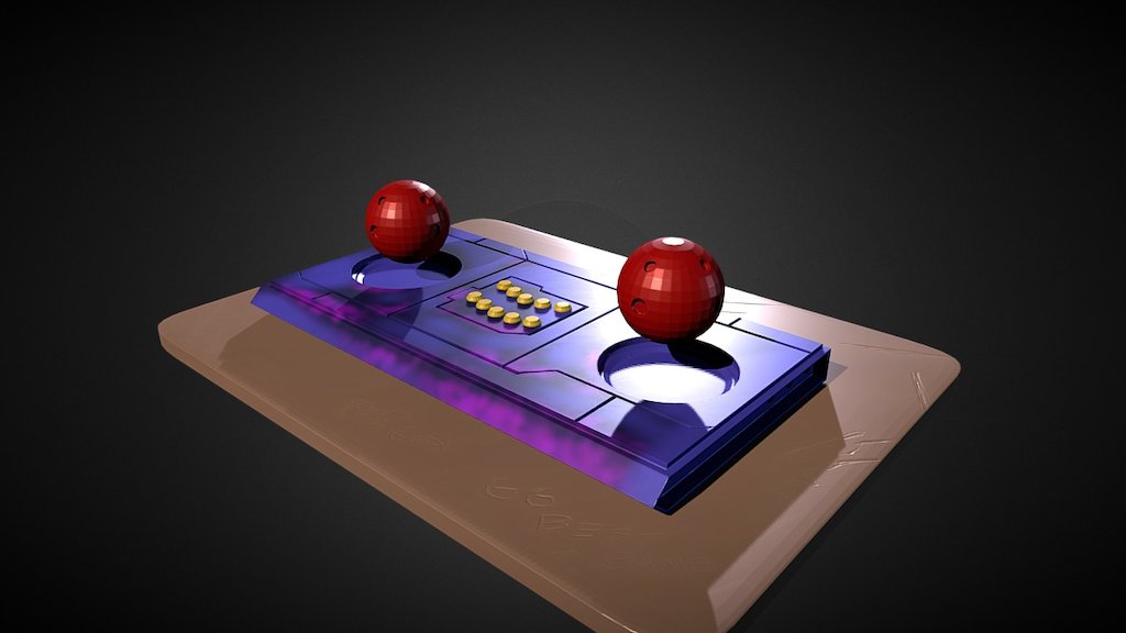 Mech Arcade Stick concept - 3D model by shonburke [186b956] - Sketchfab