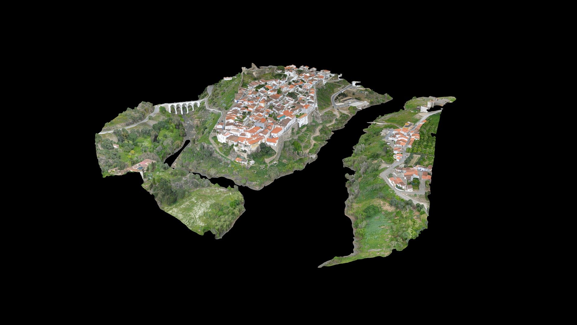 Mértola - Download Free 3D model by terraDrone [186cf91] - Sketchfab