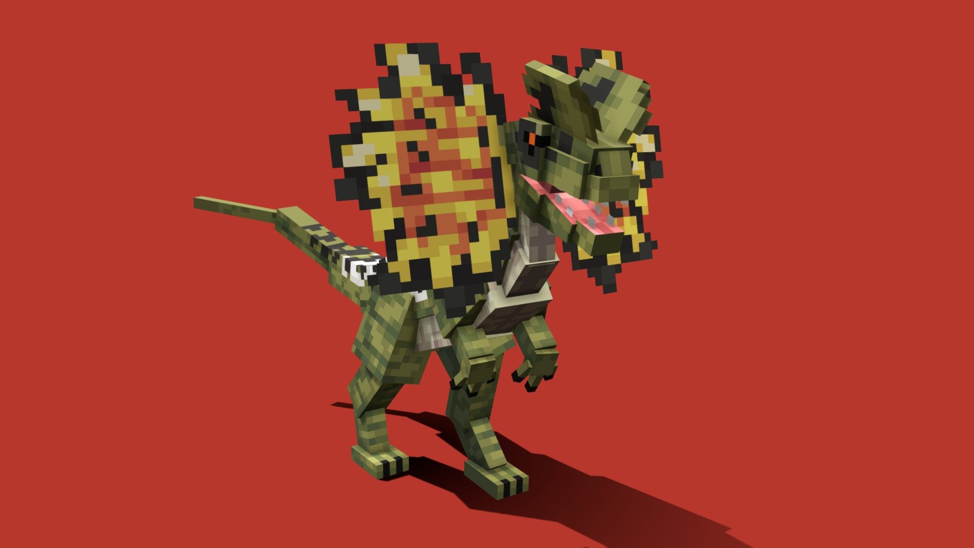 Dilophosaurus JP - 3D model by Perisai Studios (@PerisaiStudios ...