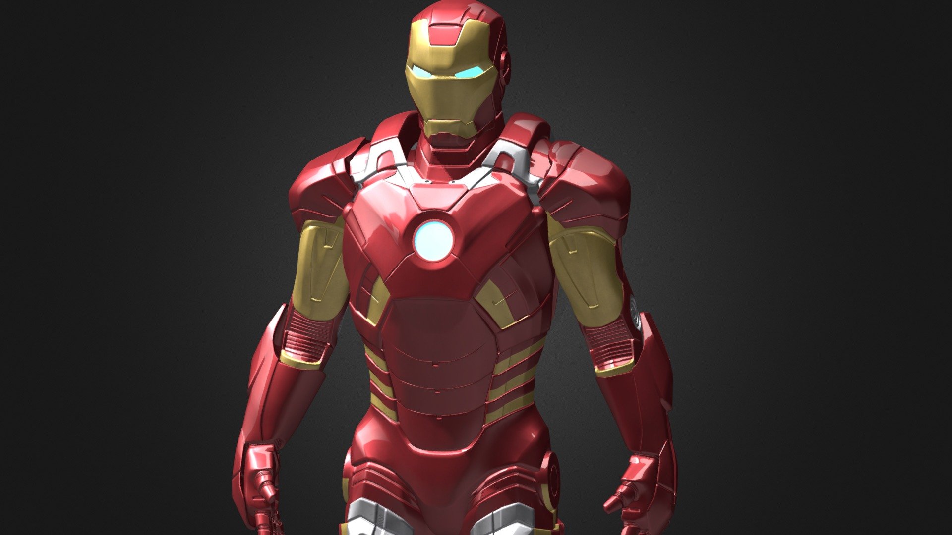 ironman mark7 - 3D model by stellajin [186d33f] - Sketchfab
