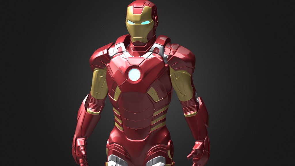 Superheroes - A 3D model collection by mein3d.net - Sketchfab