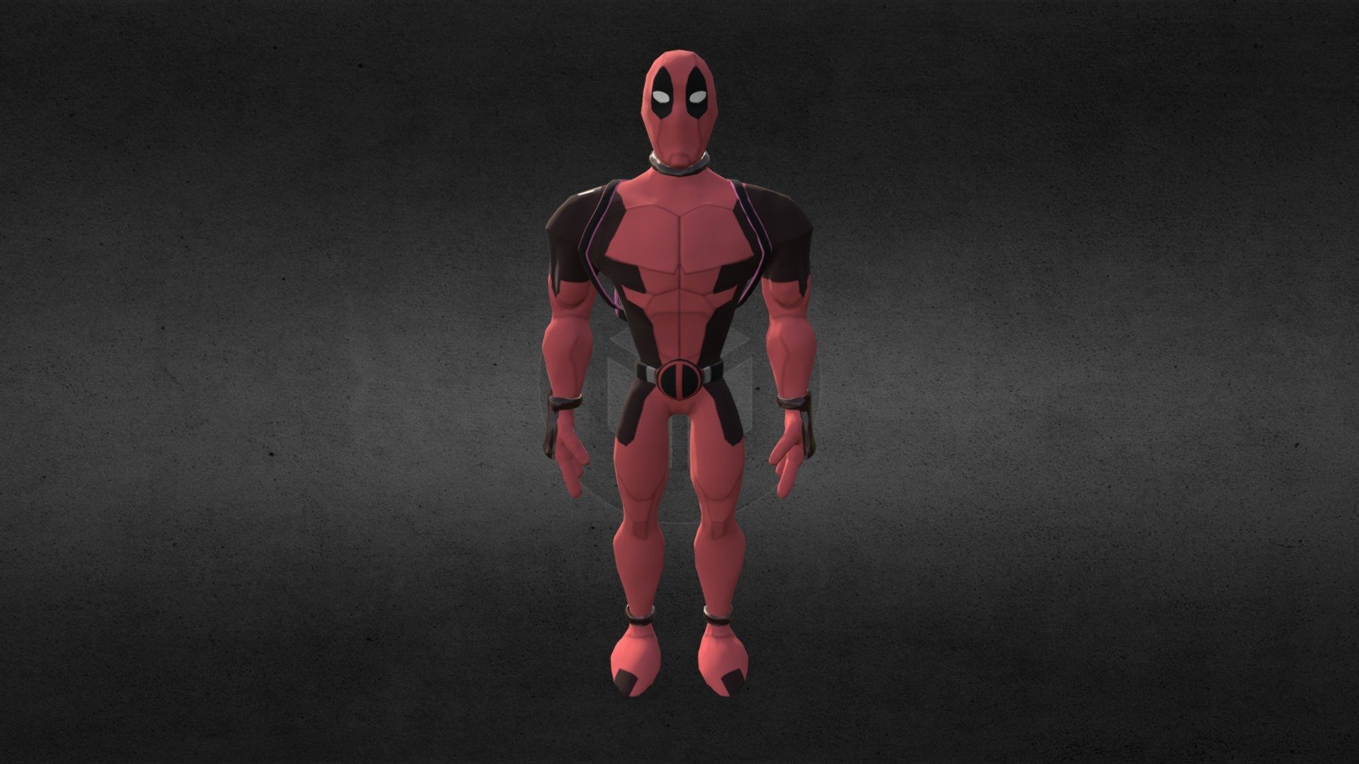 Deadpool_By: Tomás Fortes - 3D model by poketoman7 [186da8a] - Sketchfab