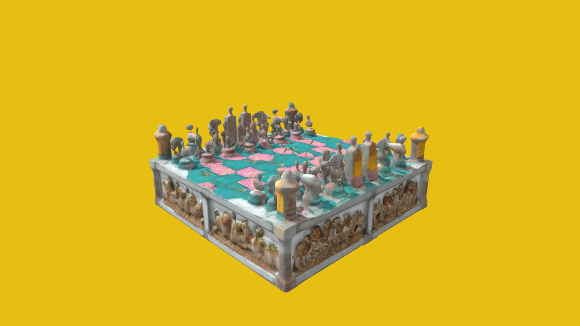 Fancy Chess Set - Download Free 3D model by Stephen Preston Engineer ...