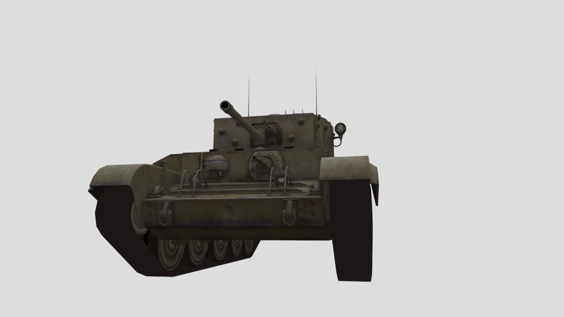 Cromwell tank (A27M) - Download Free 3D model by erty546453 ...