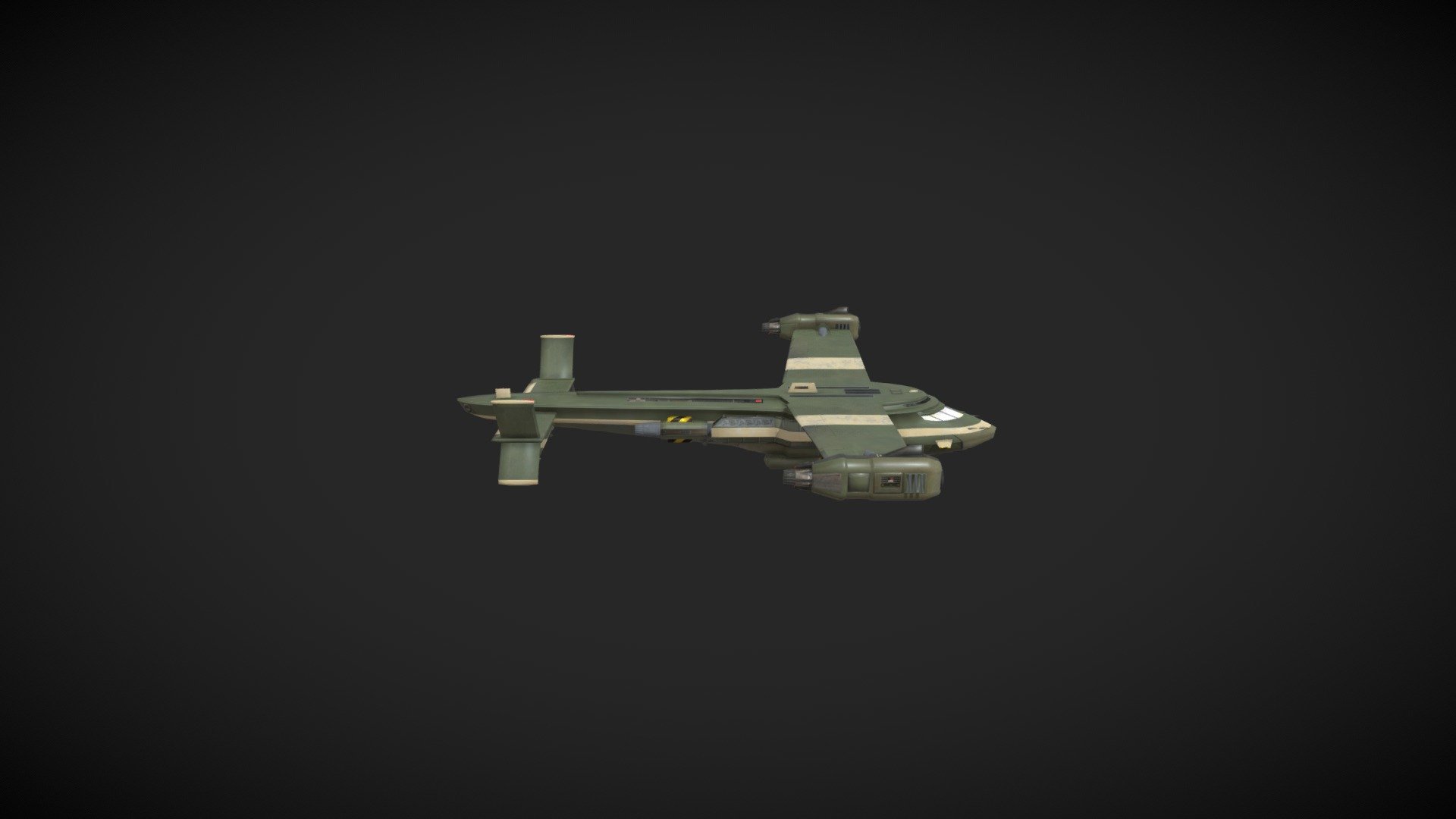 Dropship - 3D model by .Hyperion. [18719ca] - Sketchfab